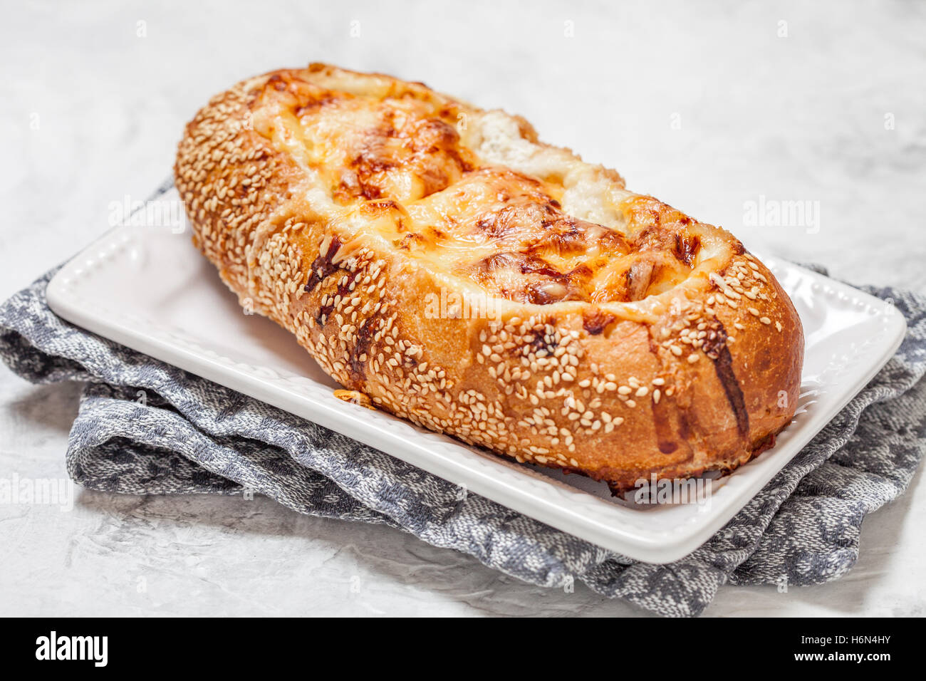 Baked white fish tilapia hi-res stock photography and images - Alamy