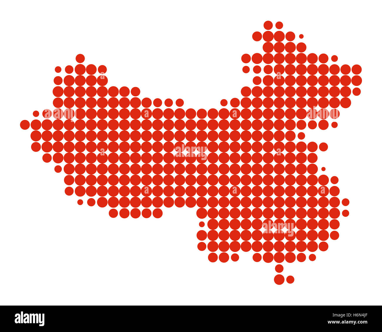 map of china Stock Photo - Alamy