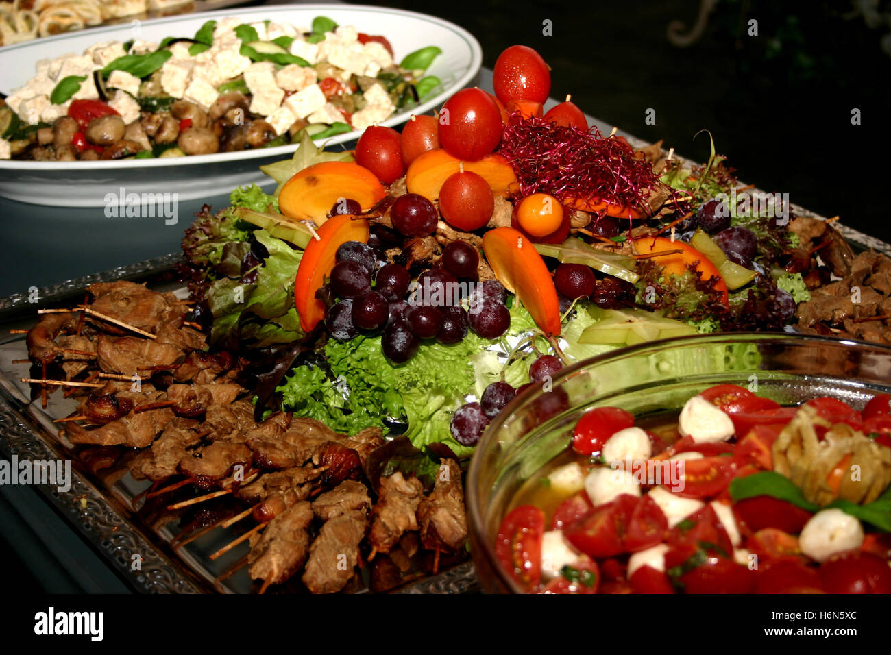 Salad buffets hi-res stock photography and images - Alamy