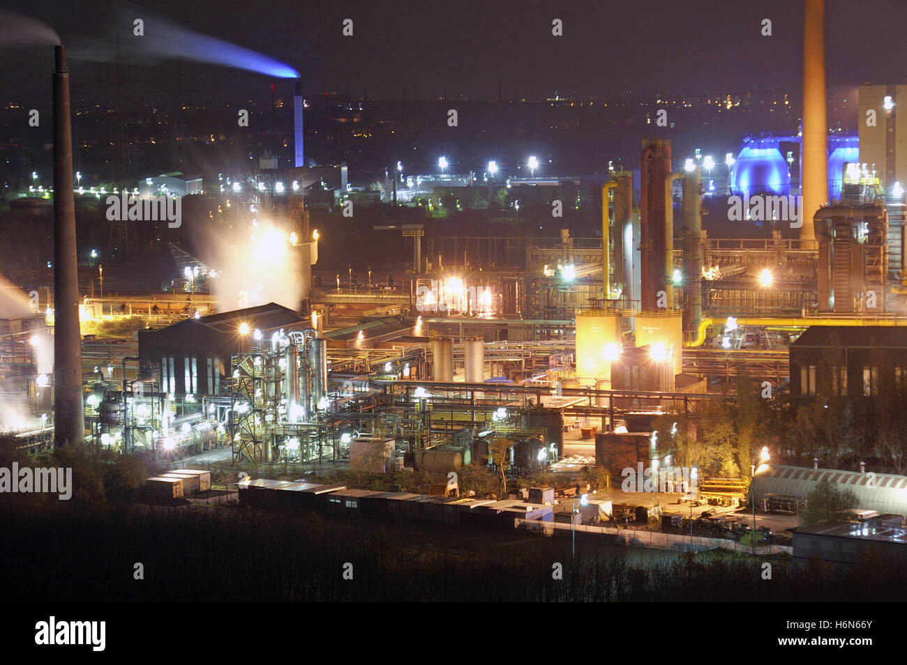 Ruhr area factory smog hi-res stock photography and images - Alamy