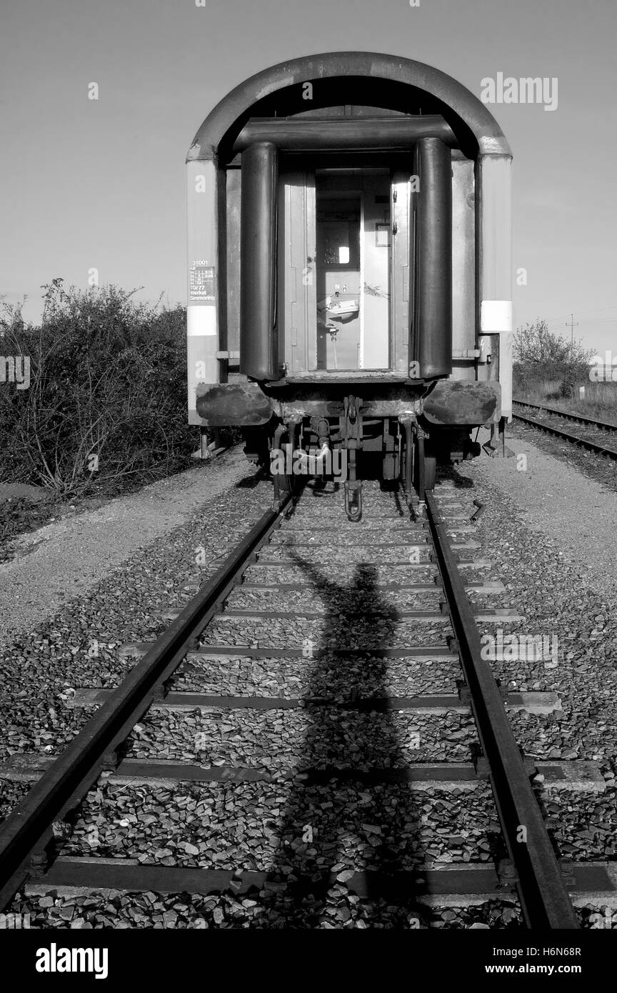 The Train Left Stock Photo Alamy the-train-left-stock-photo-alamy