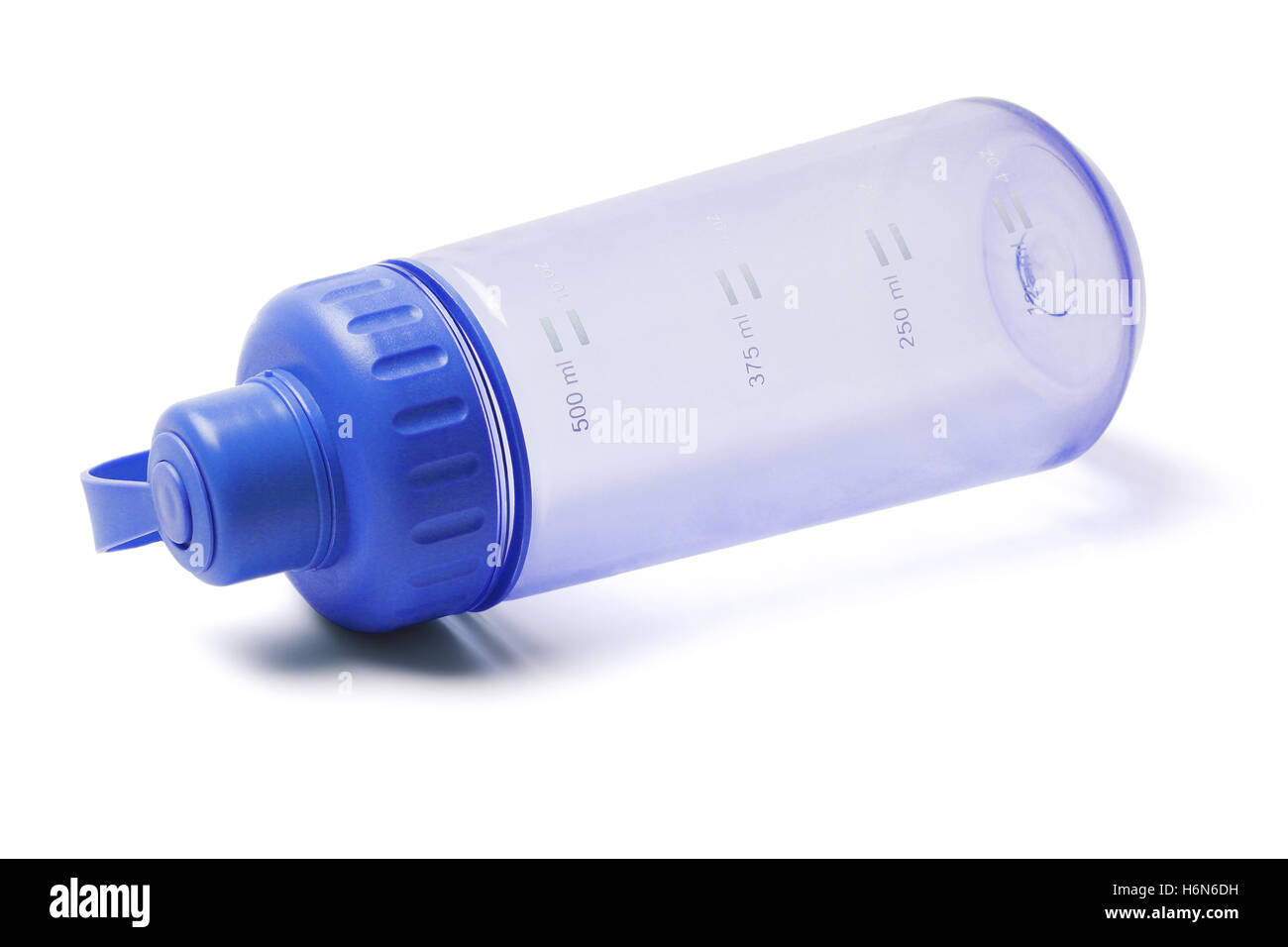 Empty Water Container Lying on White Background Stock Photo - Alamy