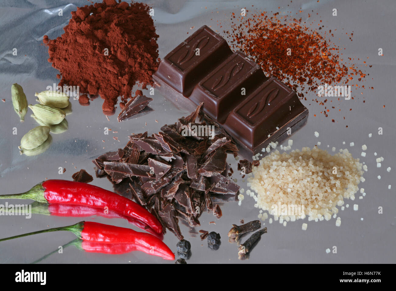 Chilli chocolate recipe hi-res stock photography and images - Alamy