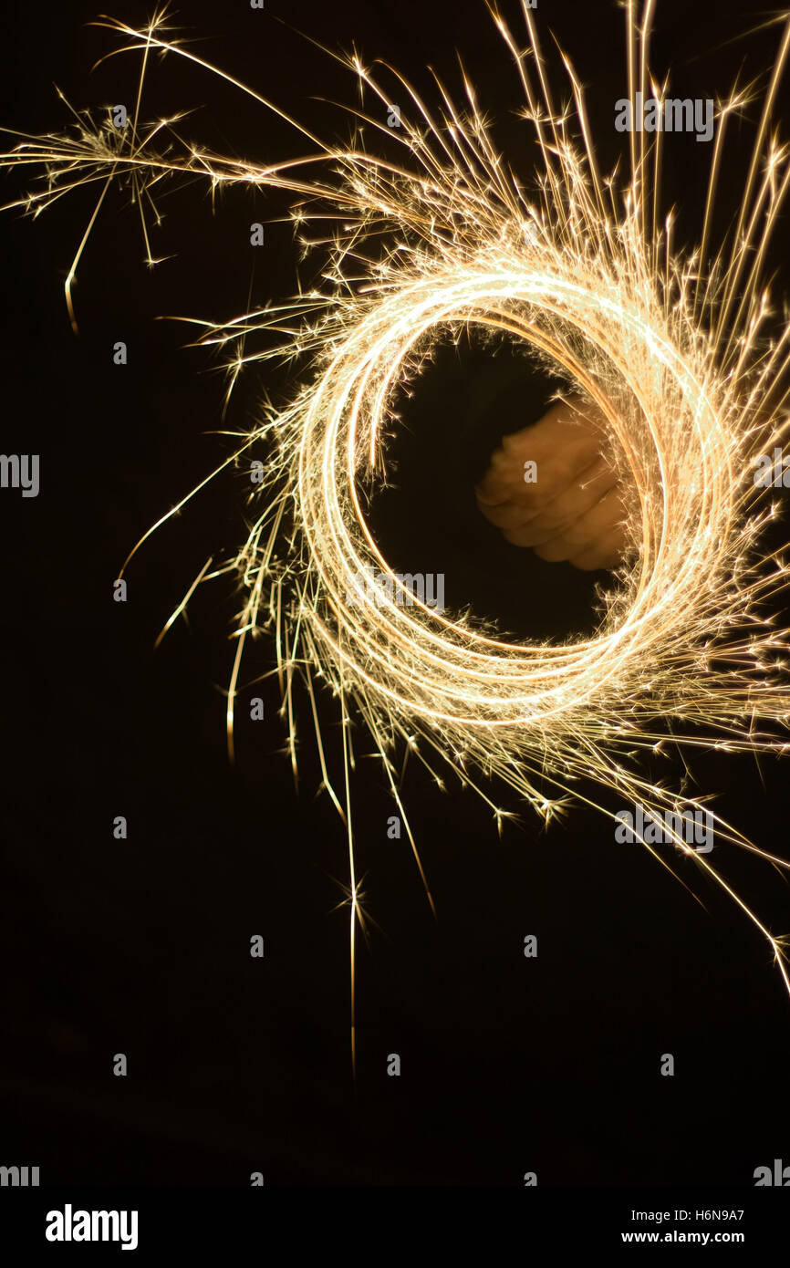Sparkler burns hi-res stock photography and images - Alamy