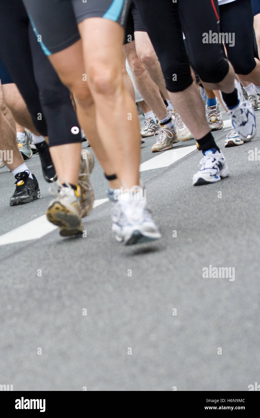 Marathon motion heart hi-res stock photography and images - Alamy