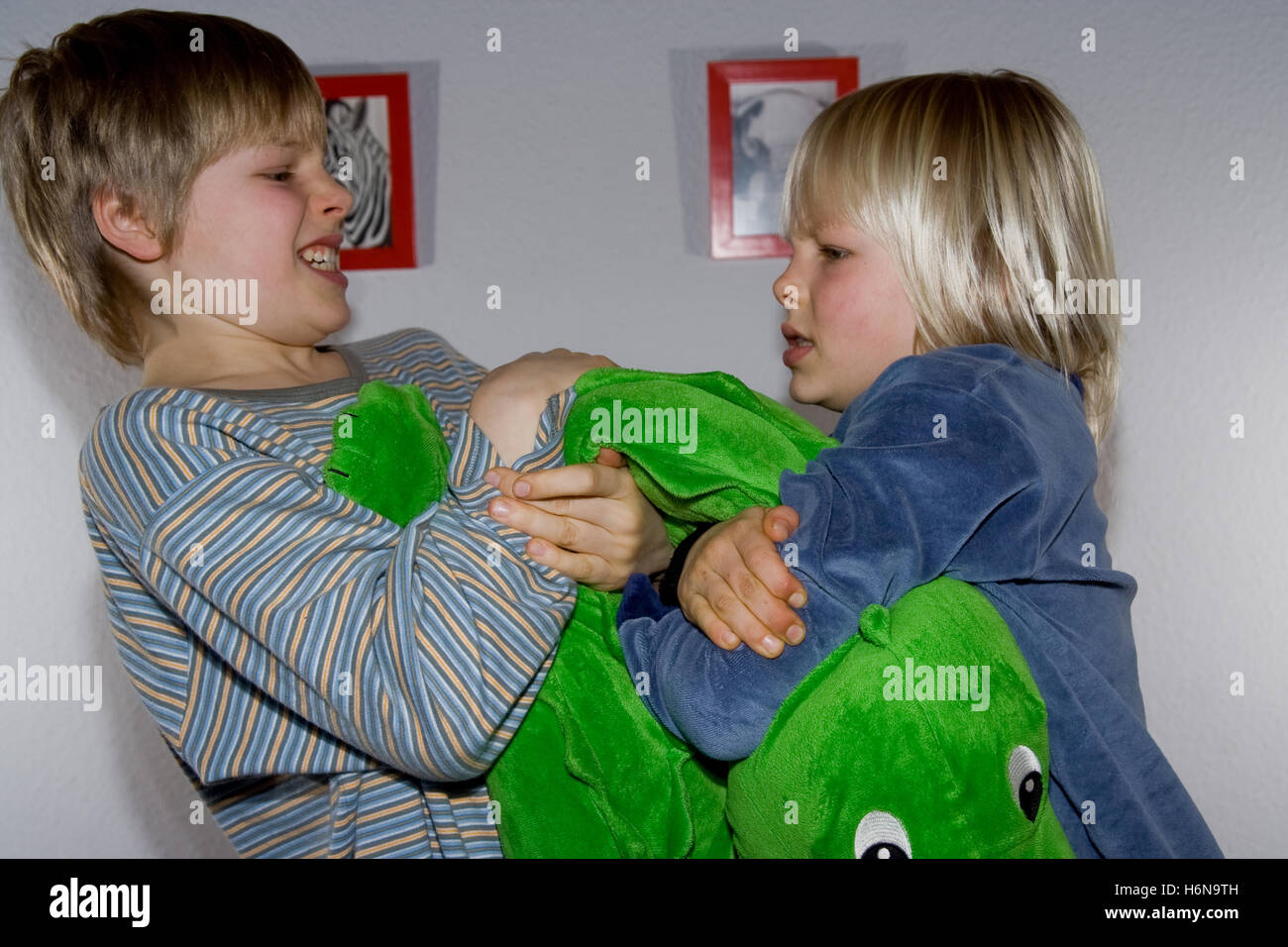 Children arguing toy High Resolution Stock Photography and Images - Alamy
