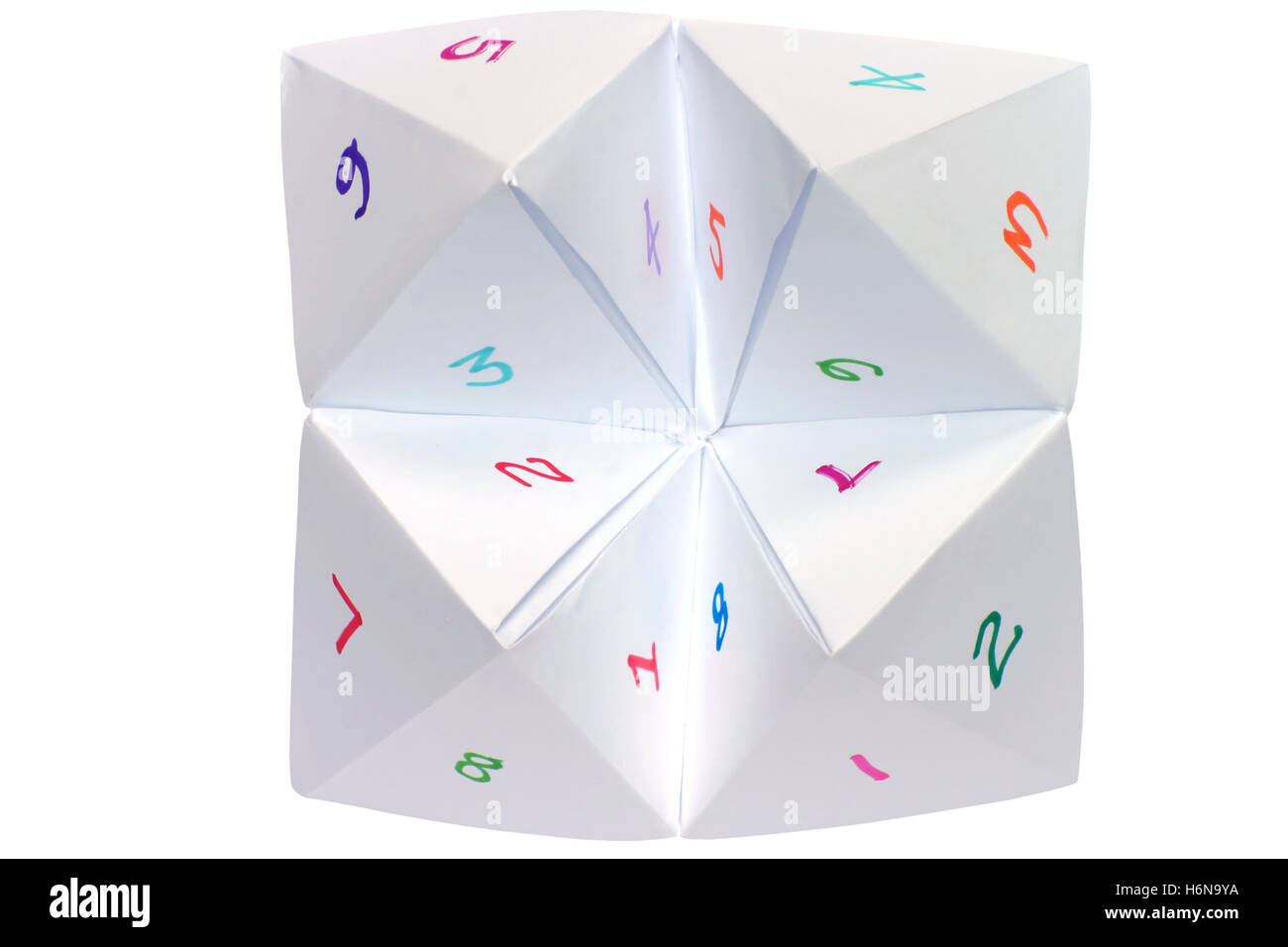 Cootie catcher hi-res stock photography and images - Alamy