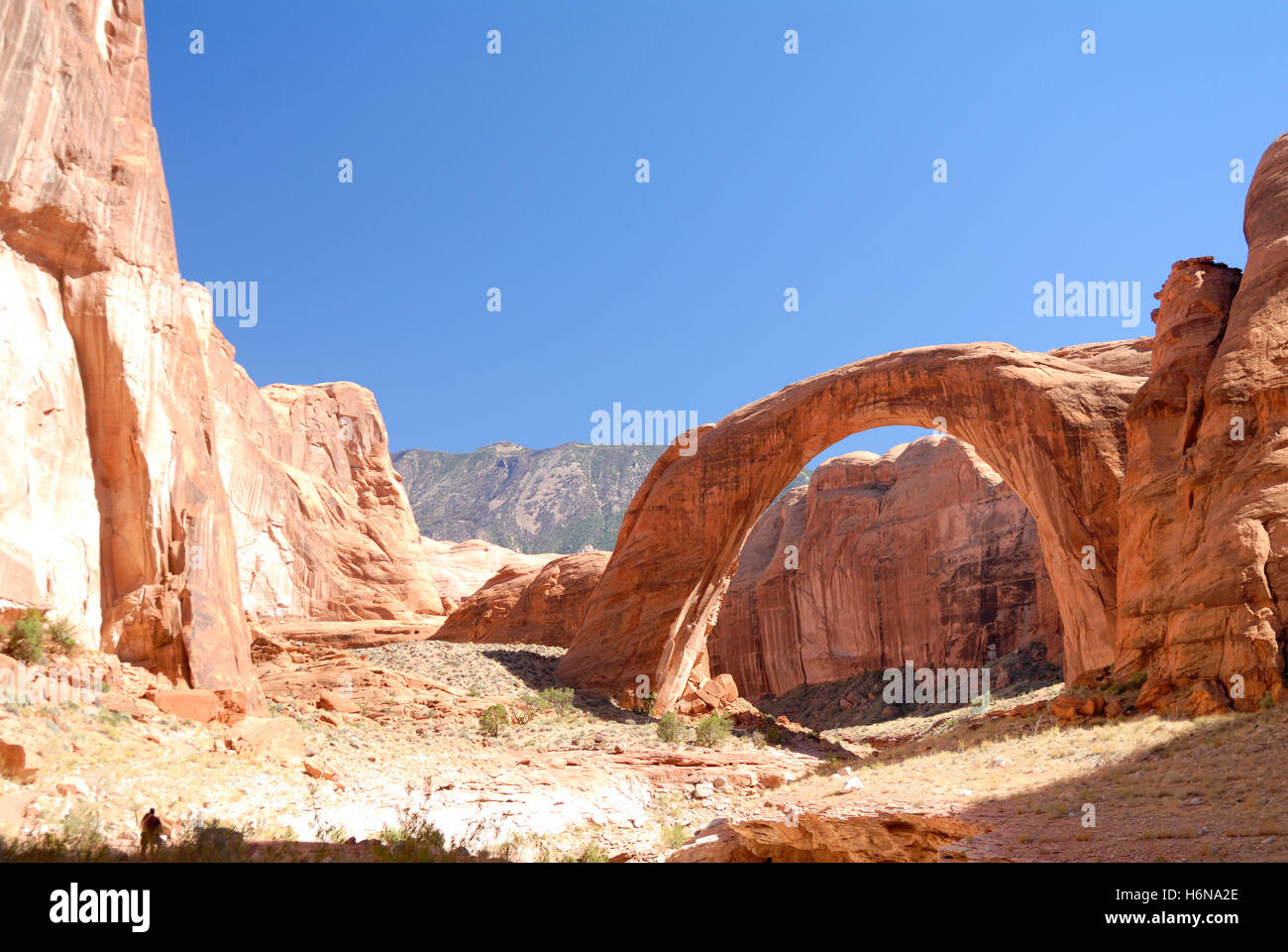 rainbow bridge lake powell iv Stock Photo - Alamy