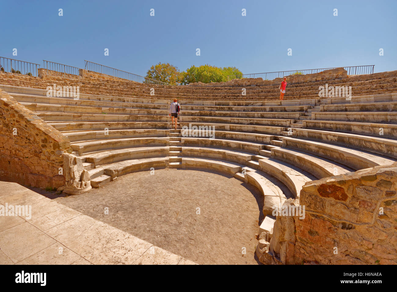 Odeon roman amphitheatre at Kos, Kos Island, Dodecanese Group, Aegean ...