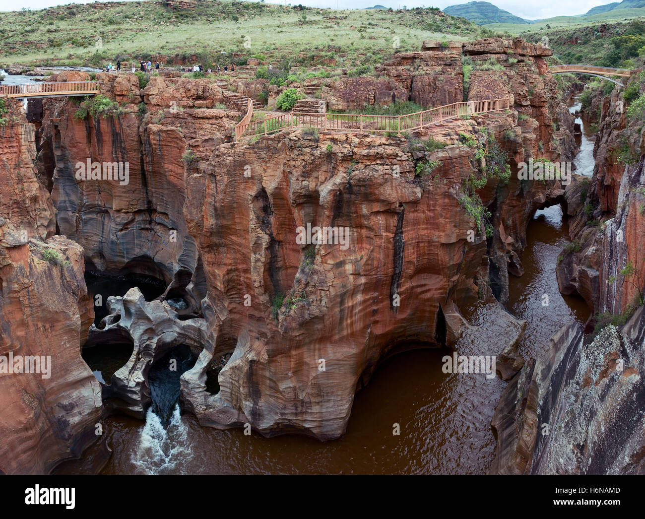 bourke luke potholes Stock Photo - Alamy
