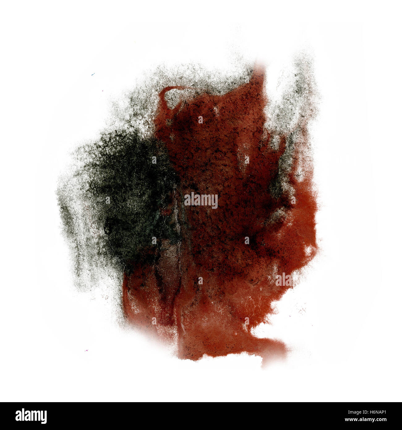 paint black Brown splash color ink watercolor isolated stroke splatter ...