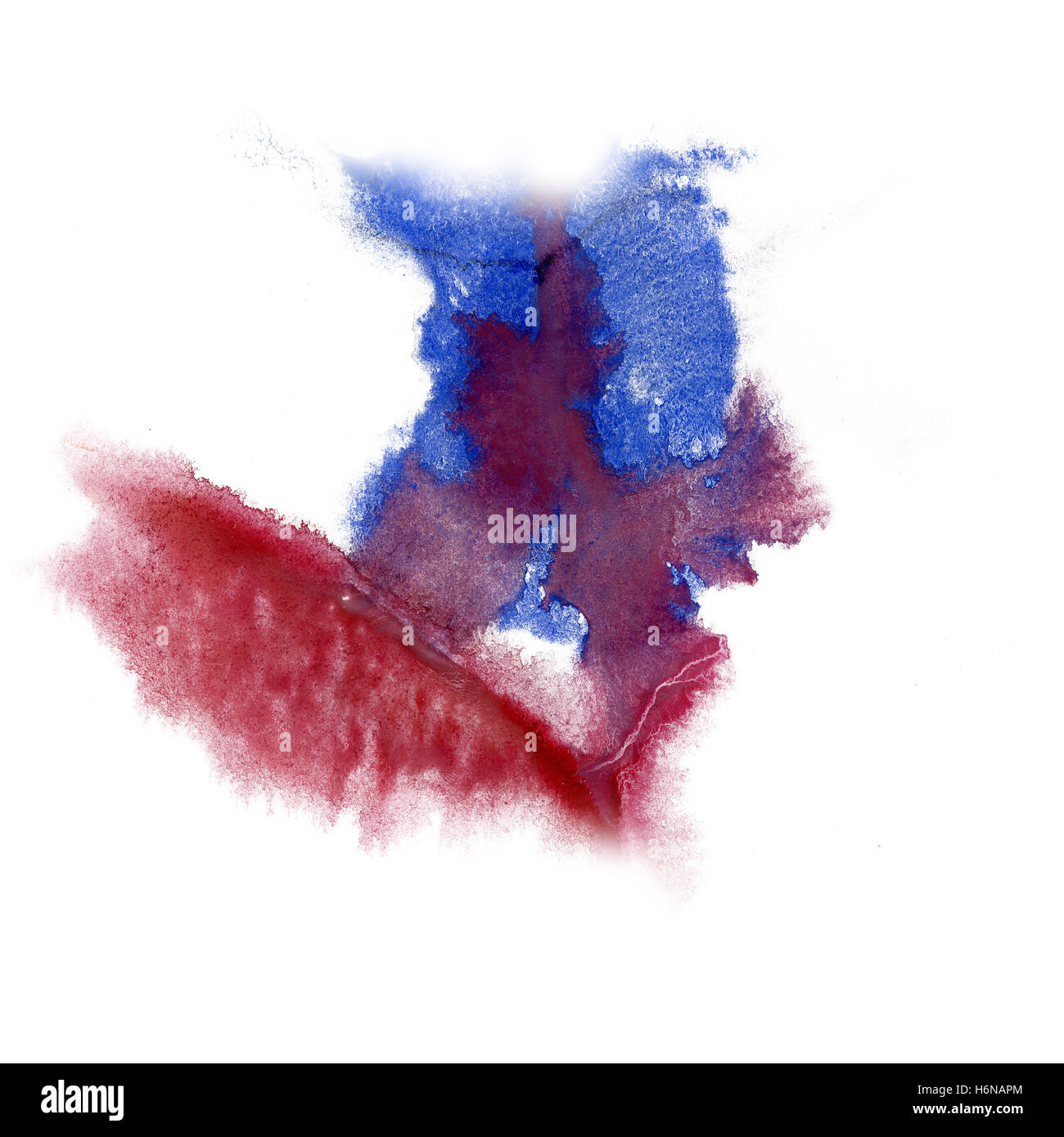 paint splash pink blue color ink watercolor isolated stroke splatter ...