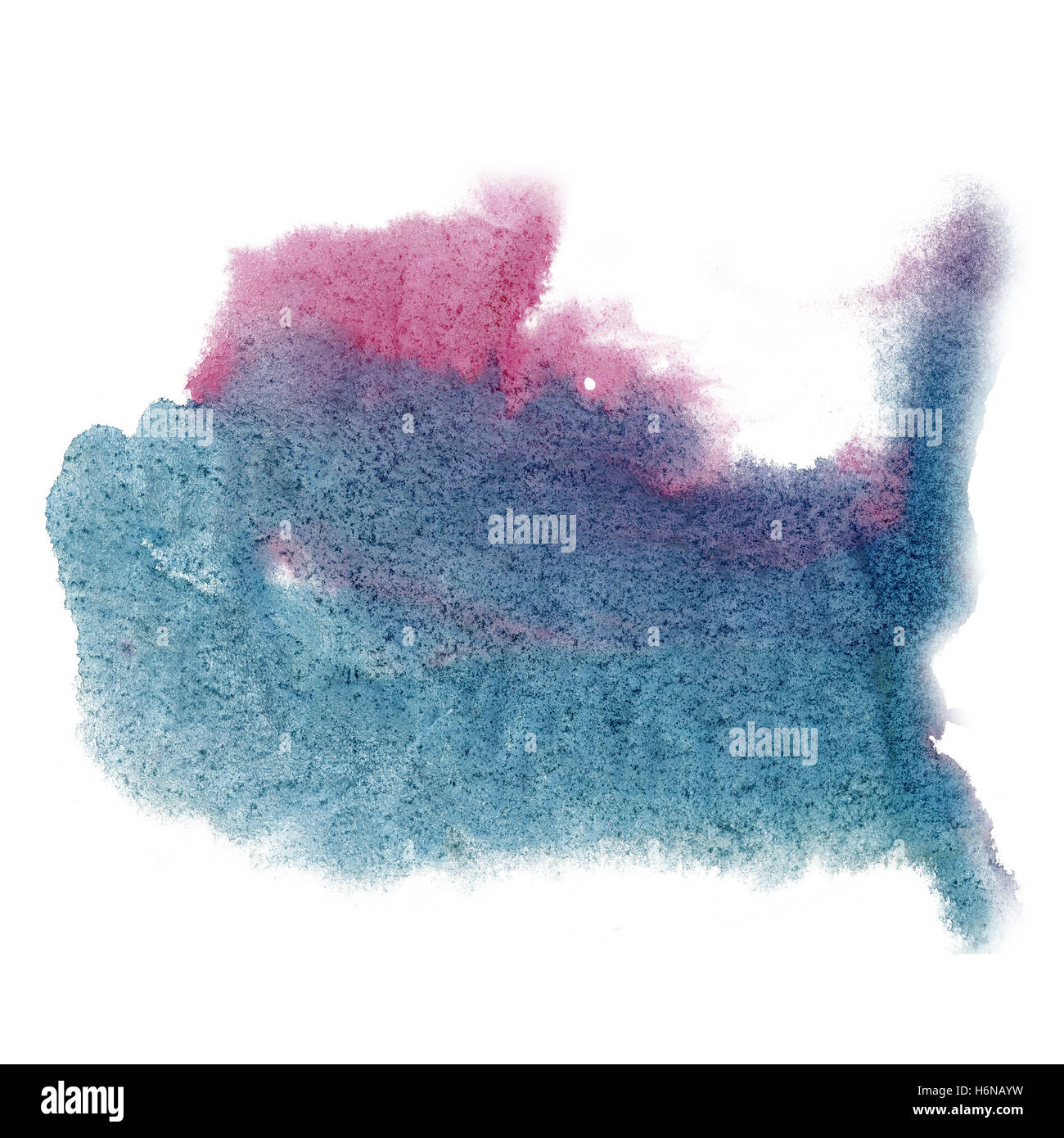 paint splash color ink watercolor isolated pink blue stroke splatter ...