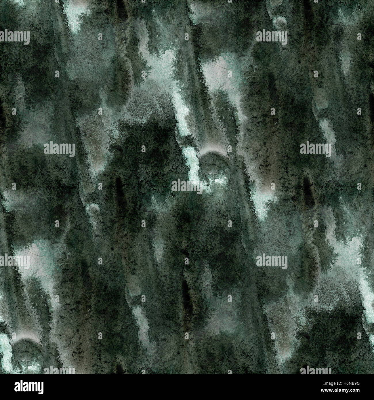 glare from black green paint watercolor seamless texture with spots and ...