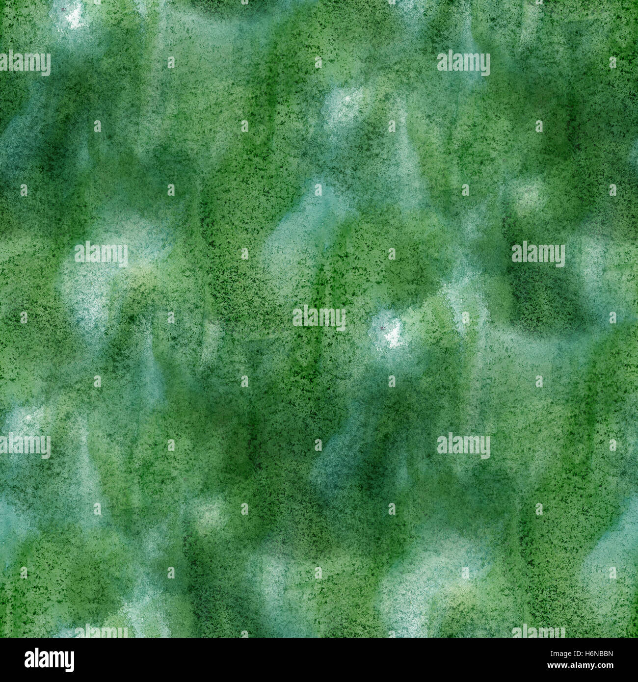 glare from paint green watercolor seamless texture with spots and ...