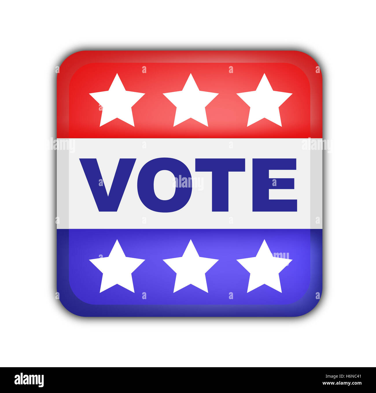 Voting button hi-res stock photography and images - Alamy