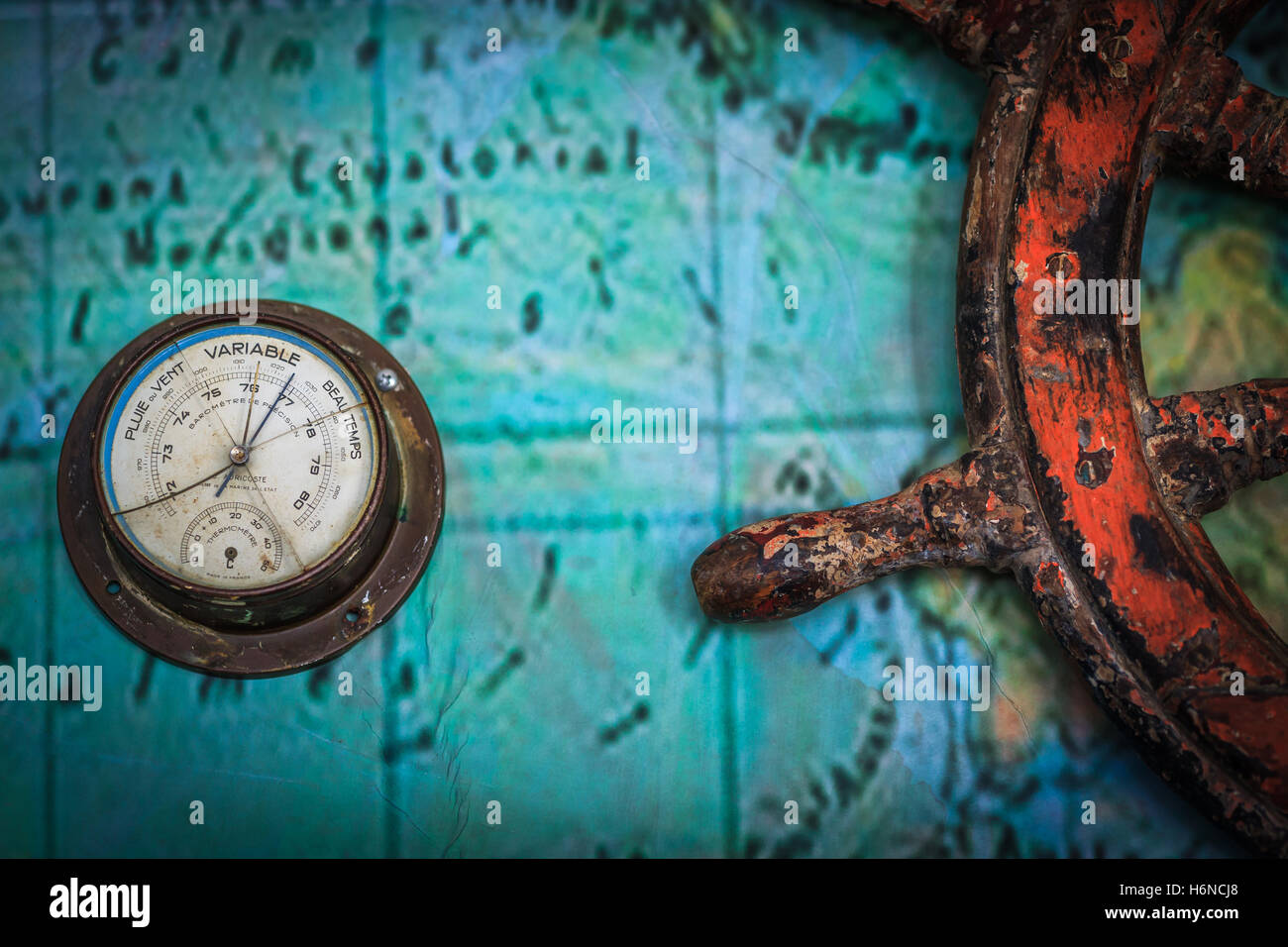 Red sea map vintage hi-res stock photography and images - Alamy