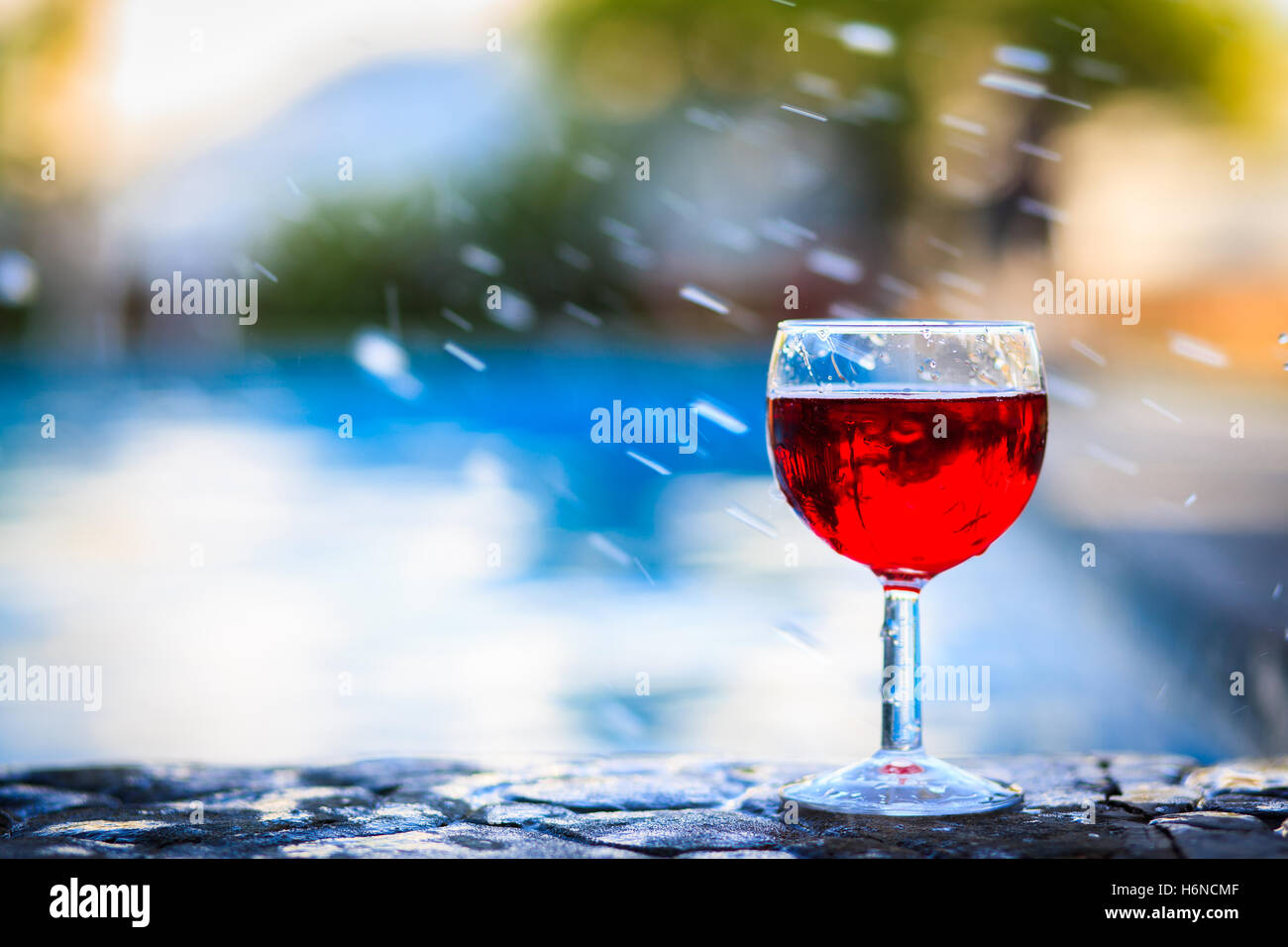 Vertical swimming pool water background hi-res stock photography and ...