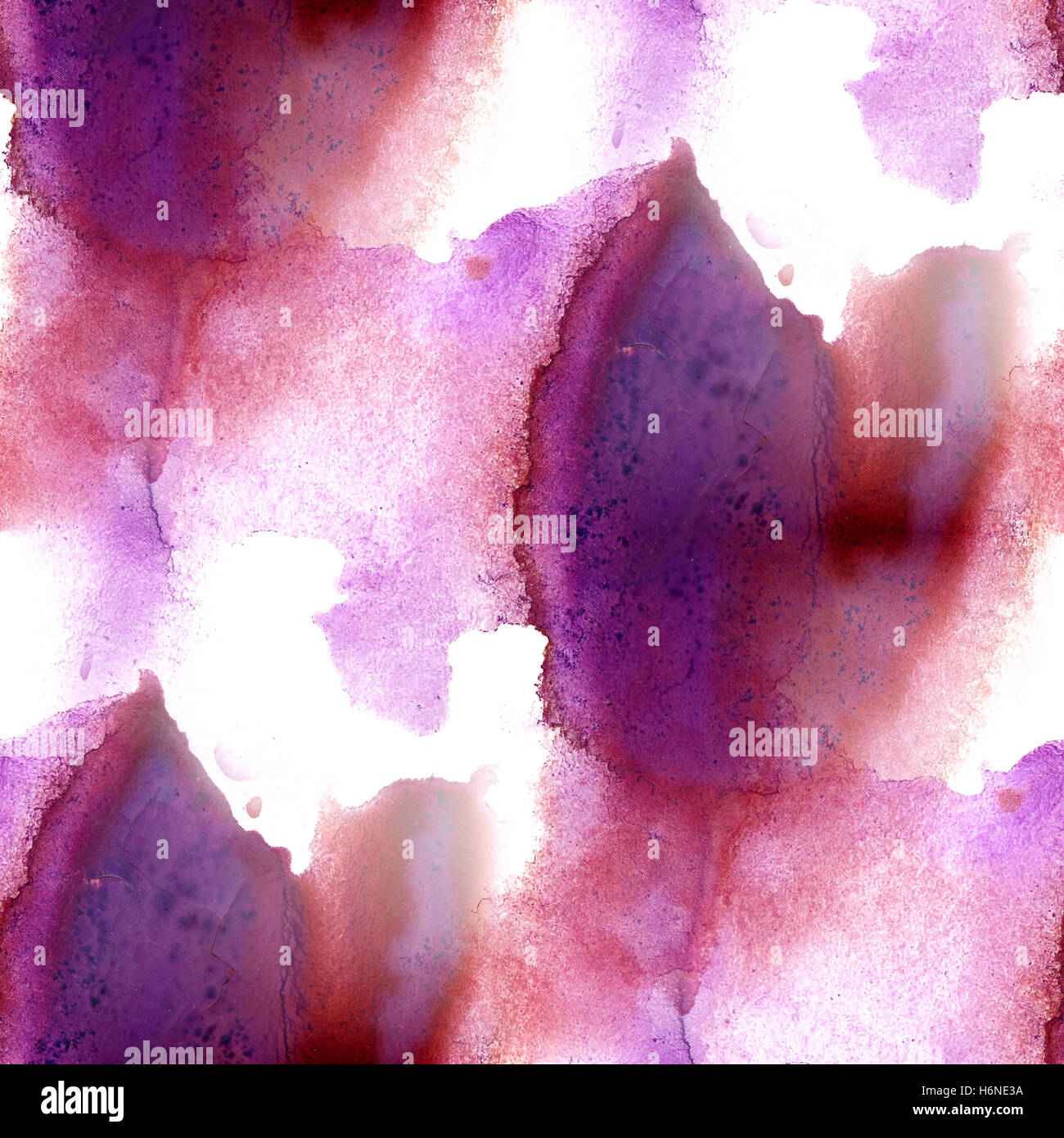 Seamless purple pattern background. abstract handmade watercolor hand ...