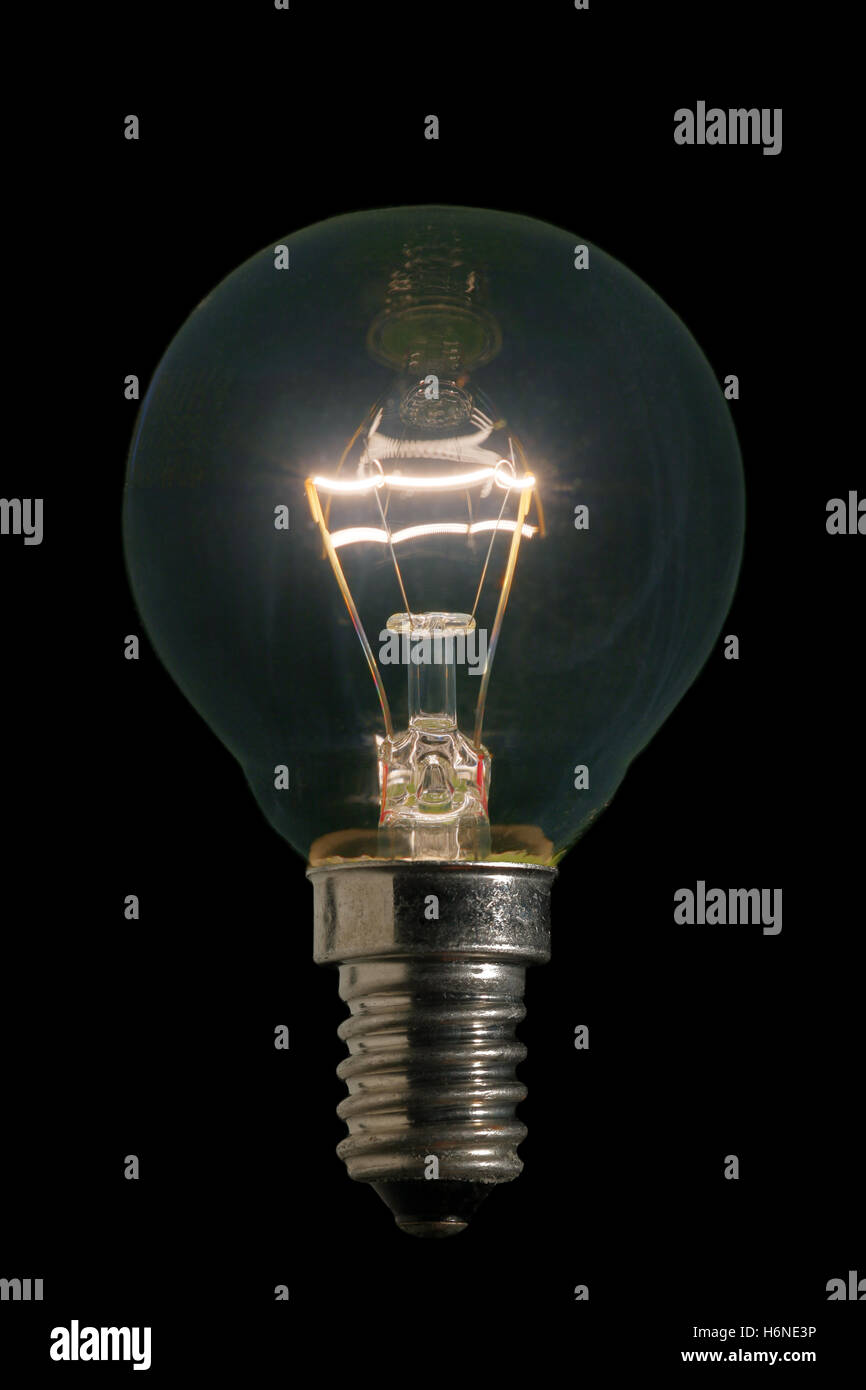 burning light bulb Stock Photo - Alamy