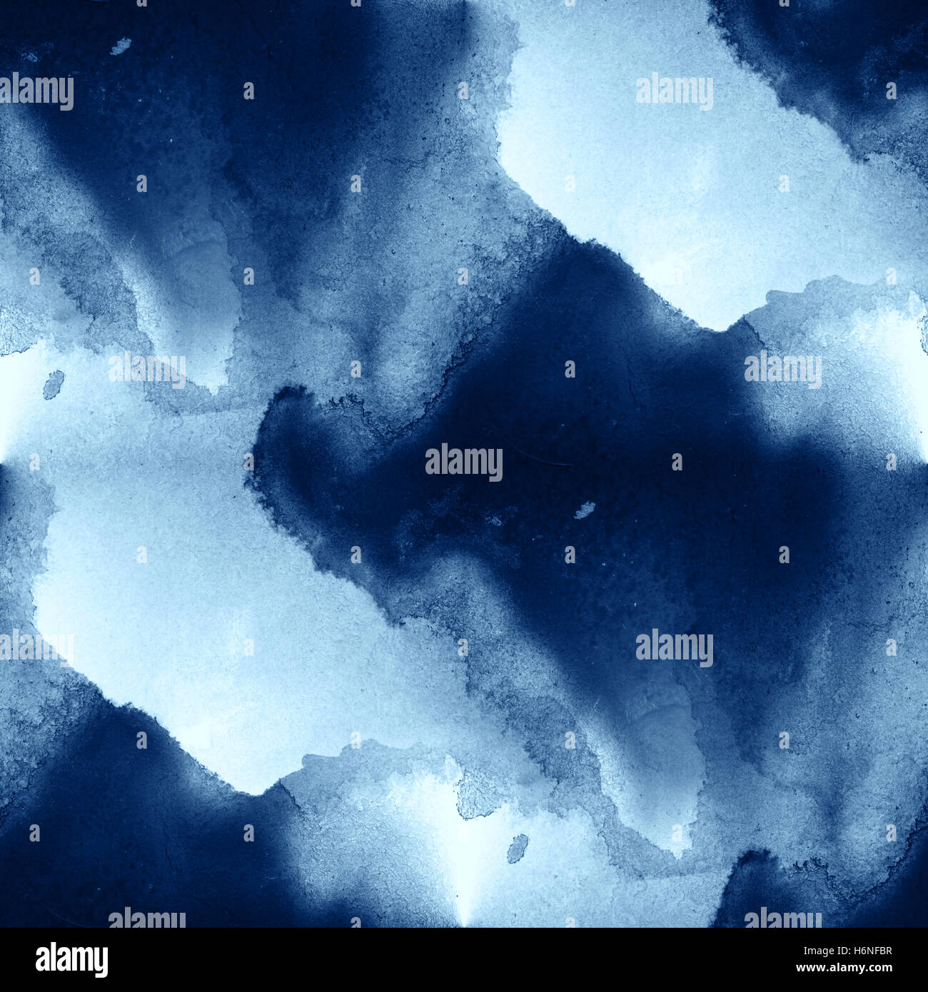 art colorful blue pattern water waves sea abstract watercolor paint ...