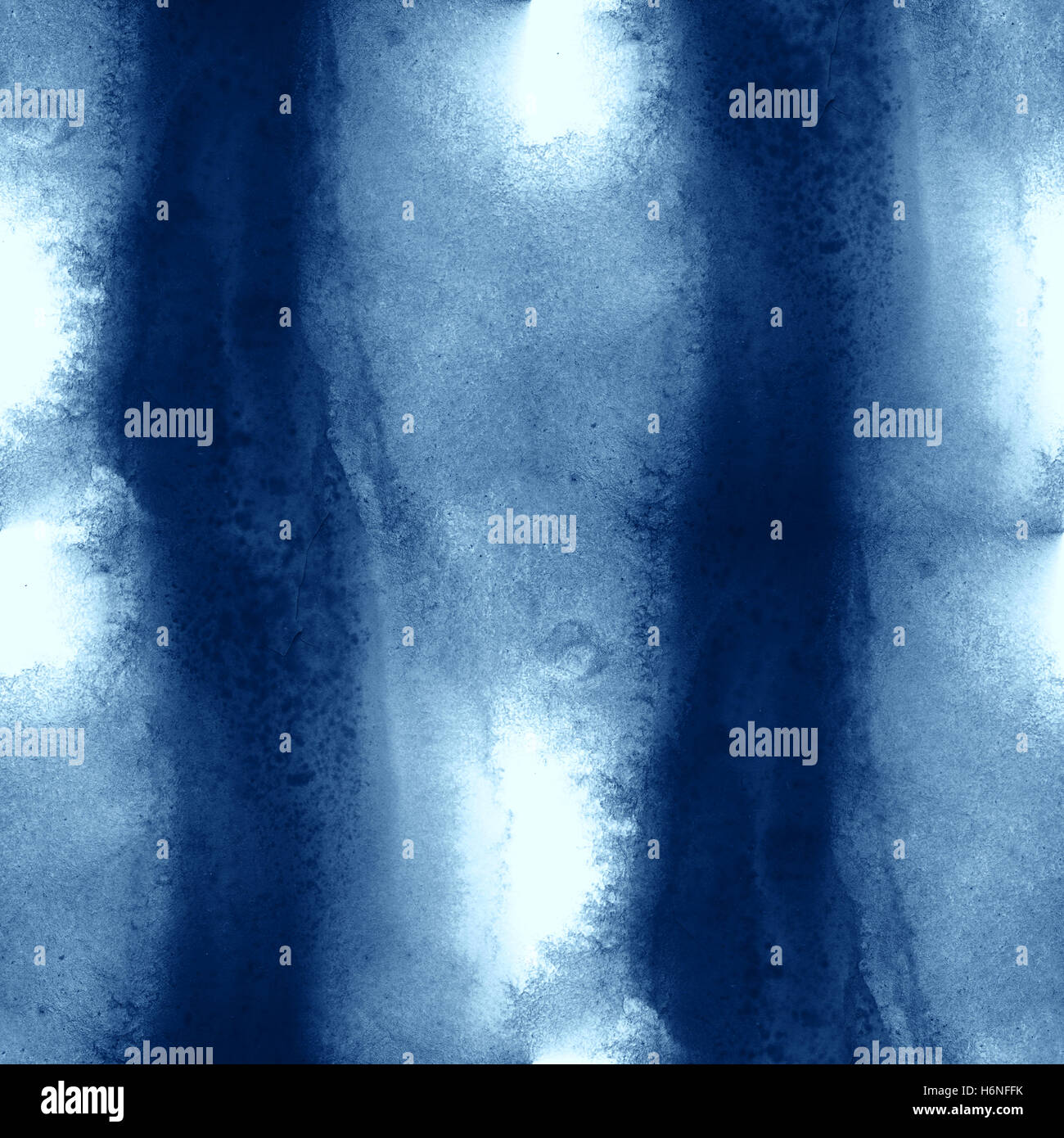 colorful blue pattern water waves sea abstract watercolor paint ...