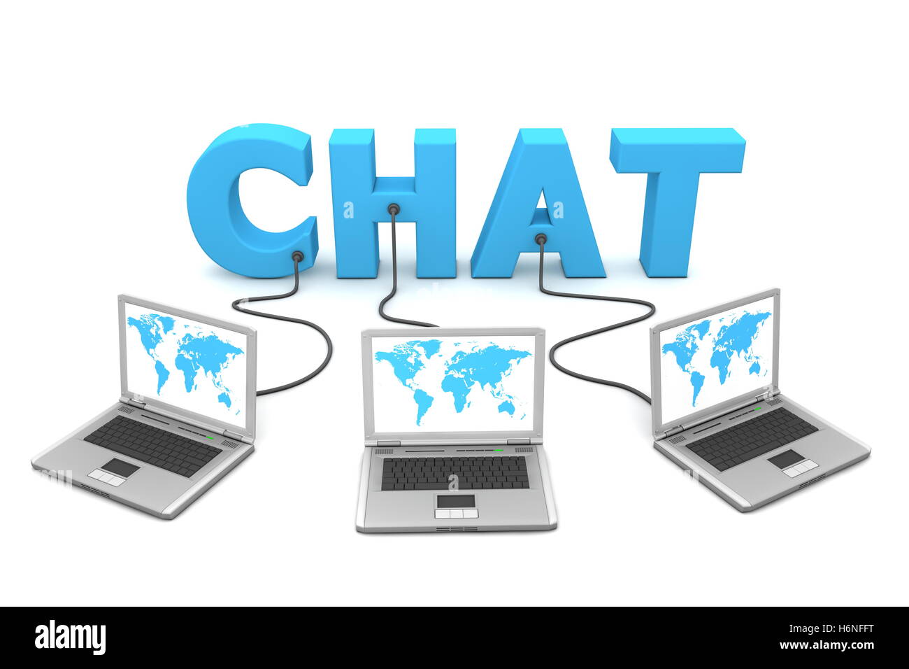 Home computer model Cut Out Stock Images & Pictures - Alamy