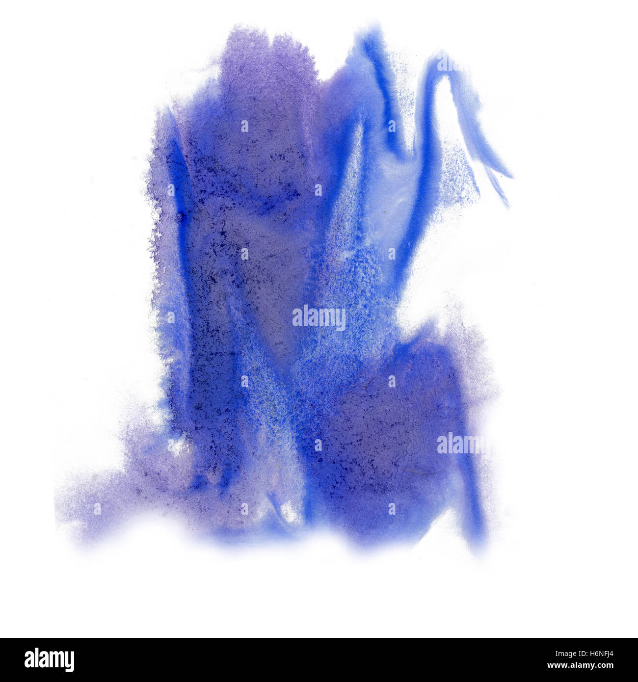 paint splash color blue ink blue red watercolor isolated stroke ...