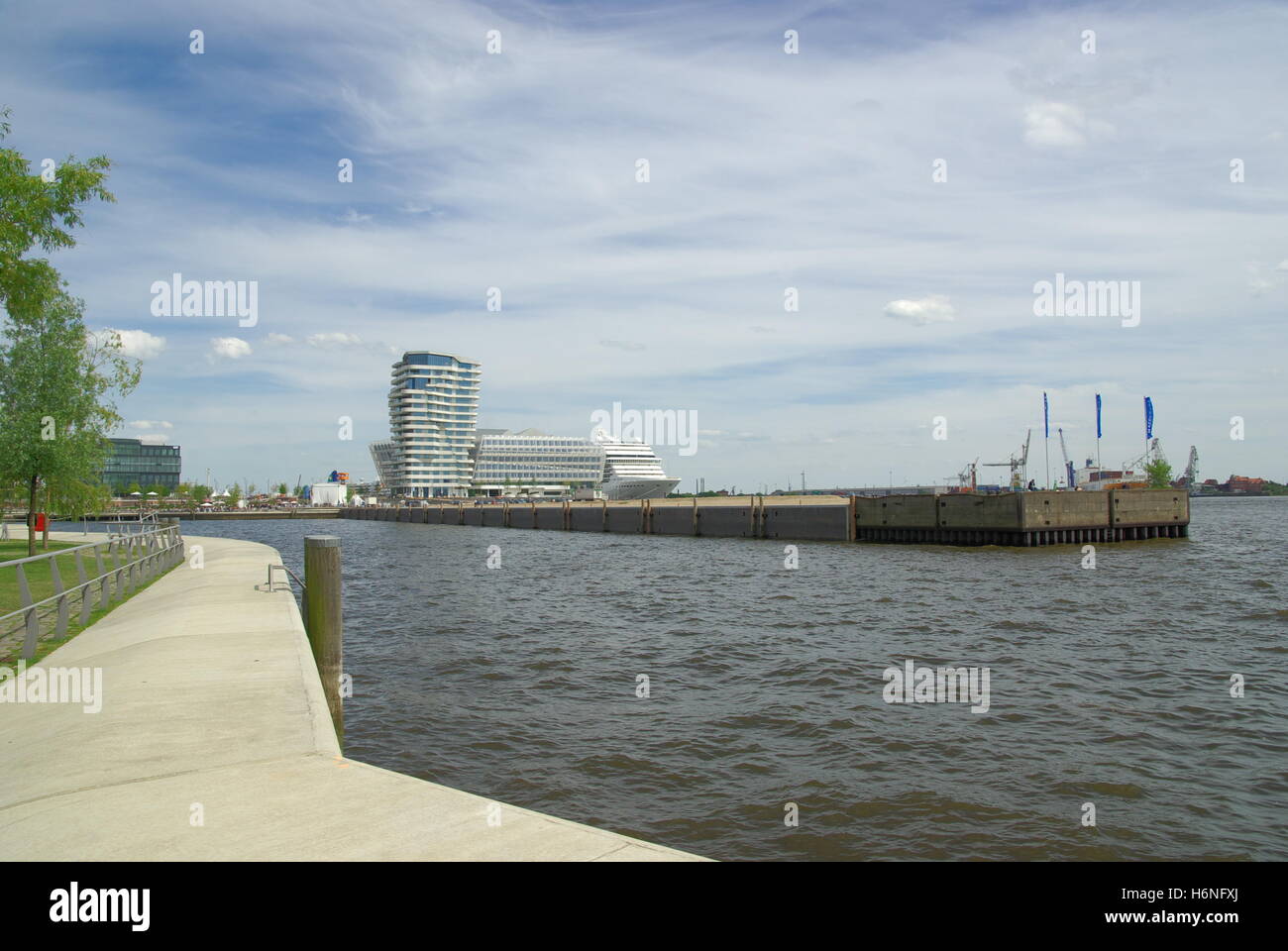 Hamburg hafencity tourists hi-res stock photography and images - Alamy