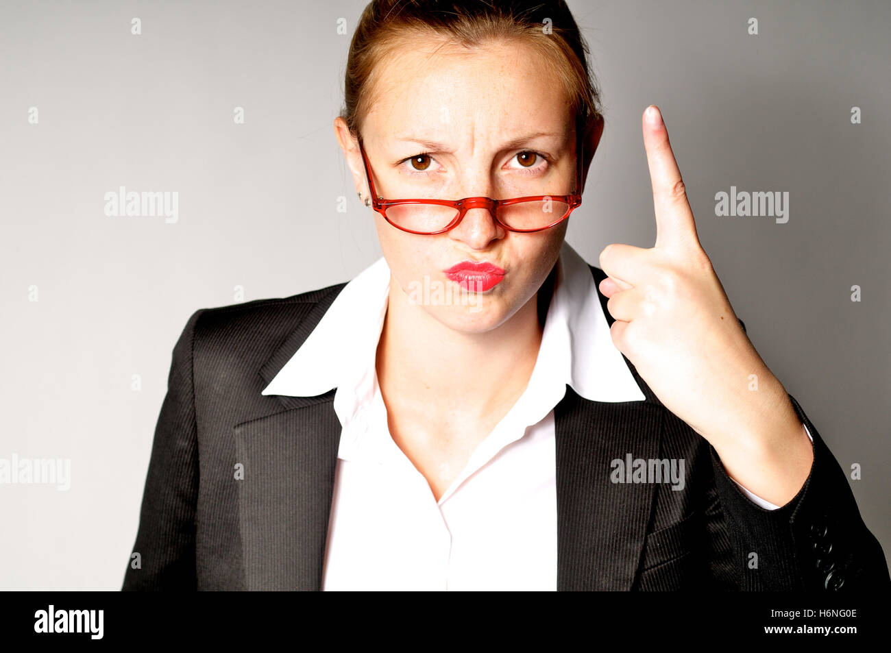 evil teacher 1 Stock Photo - Alamy