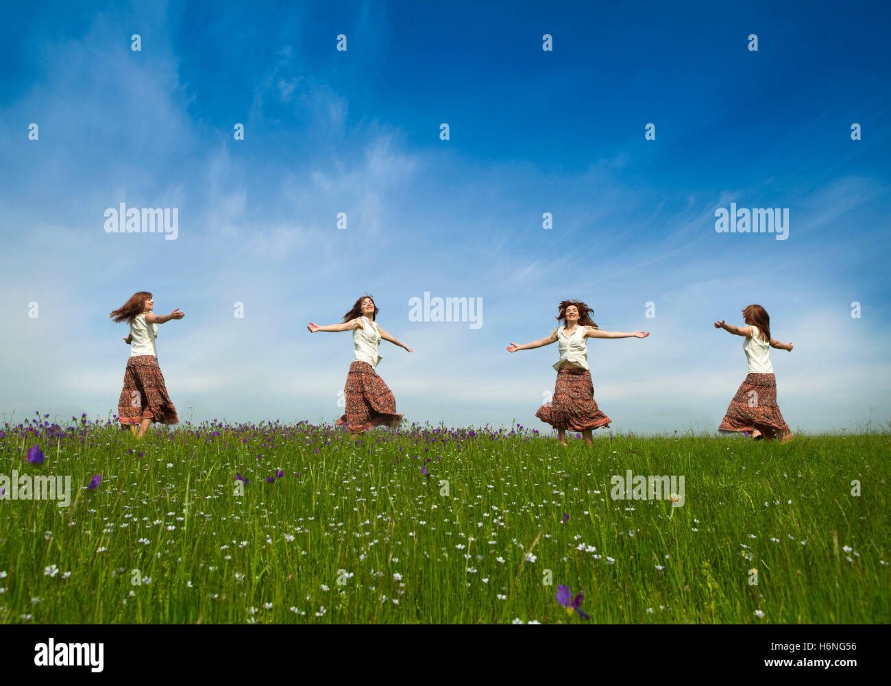 Country life human nature hi-res stock photography and images - Alamy