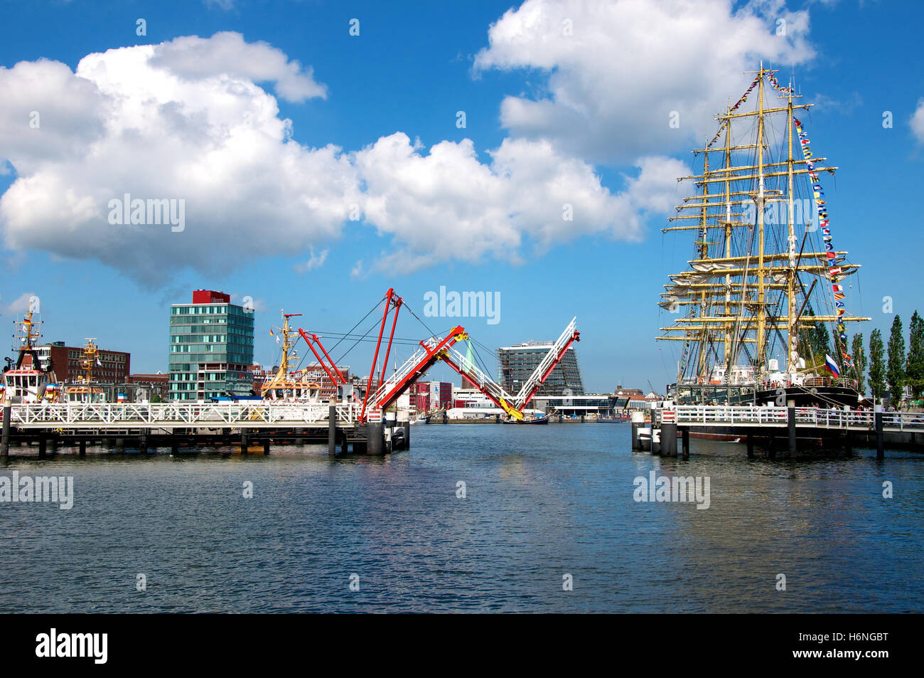 port of kiel Stock Photo - Alamy