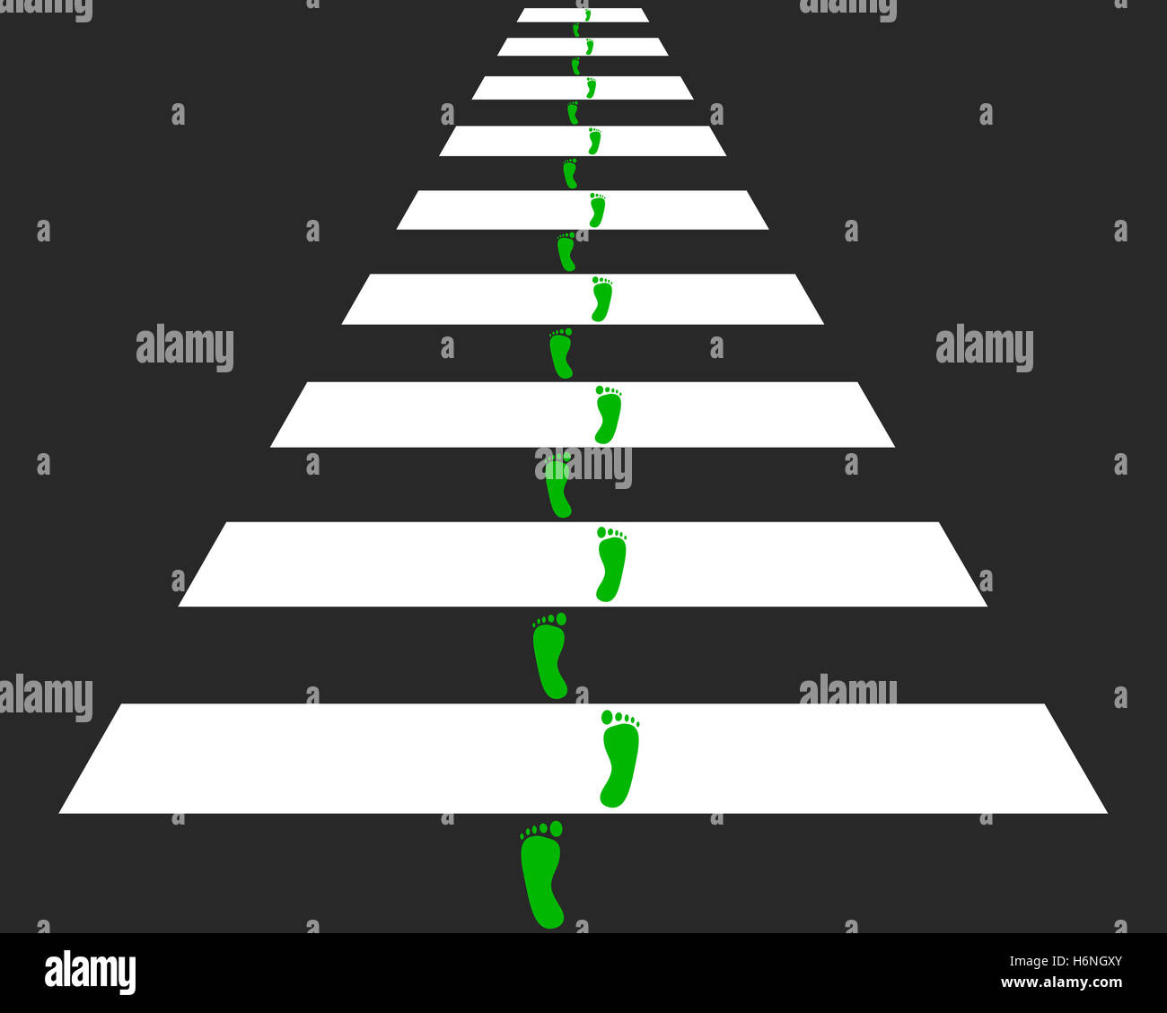 Foot marking hi-res stock photography and images - Alamy