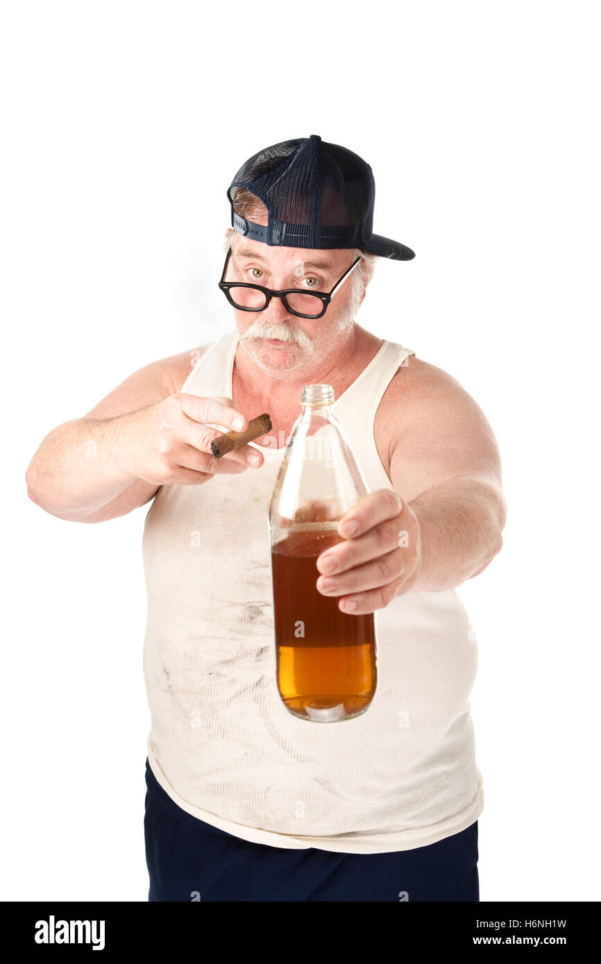 Obese smoker hi-res stock photography and images - Alamy