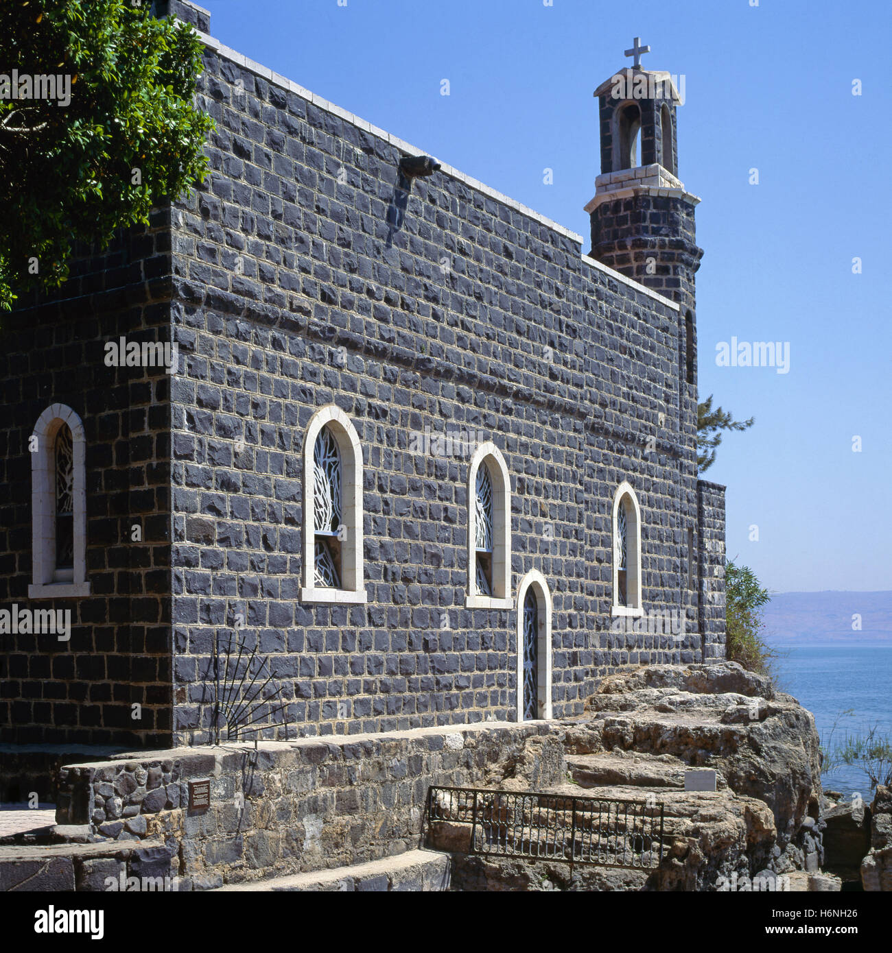 Church of the Primacy, St Peter, Tabgha, Israel Stock Photo - Alamy