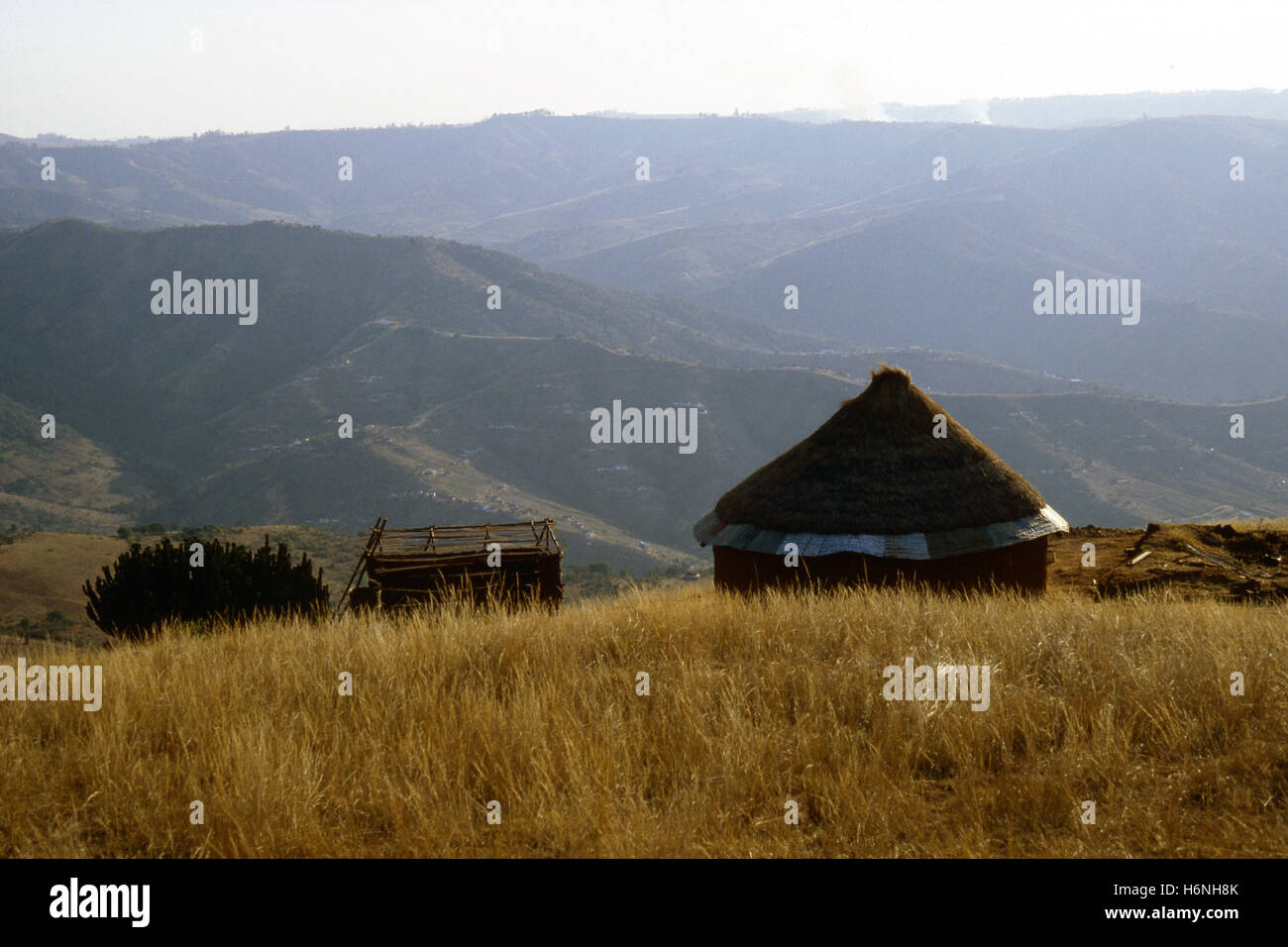 Basic dwelling in a remote area, South Africa Stock Photo - Alamy