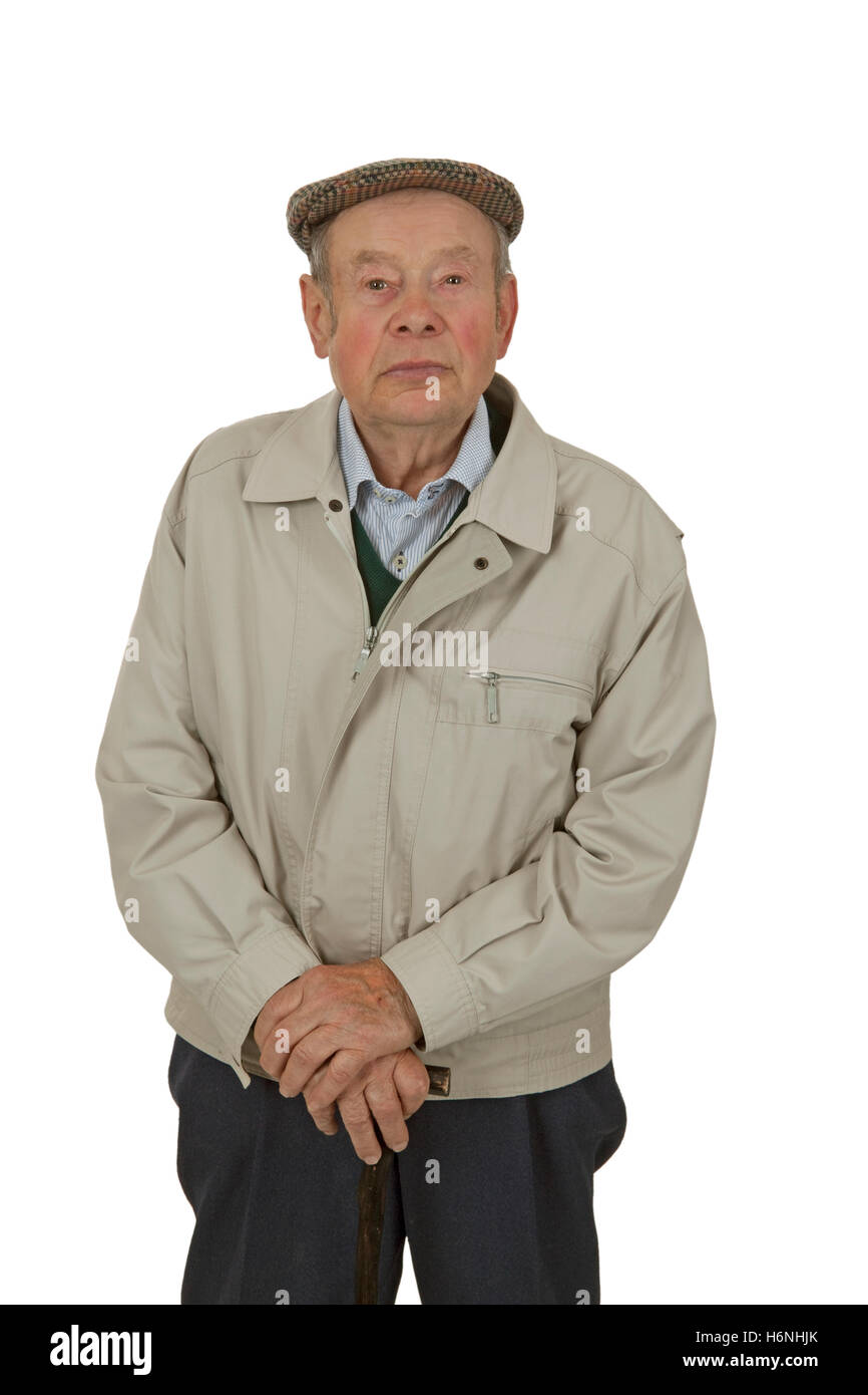 Contented senior old age pensioner hi-res stock photography and images ...