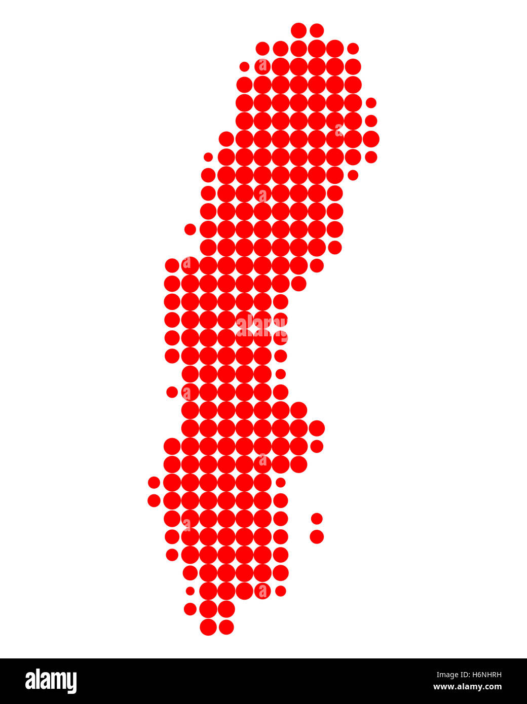 Graphics design red dot Cut Out Stock Images & Pictures - Alamy