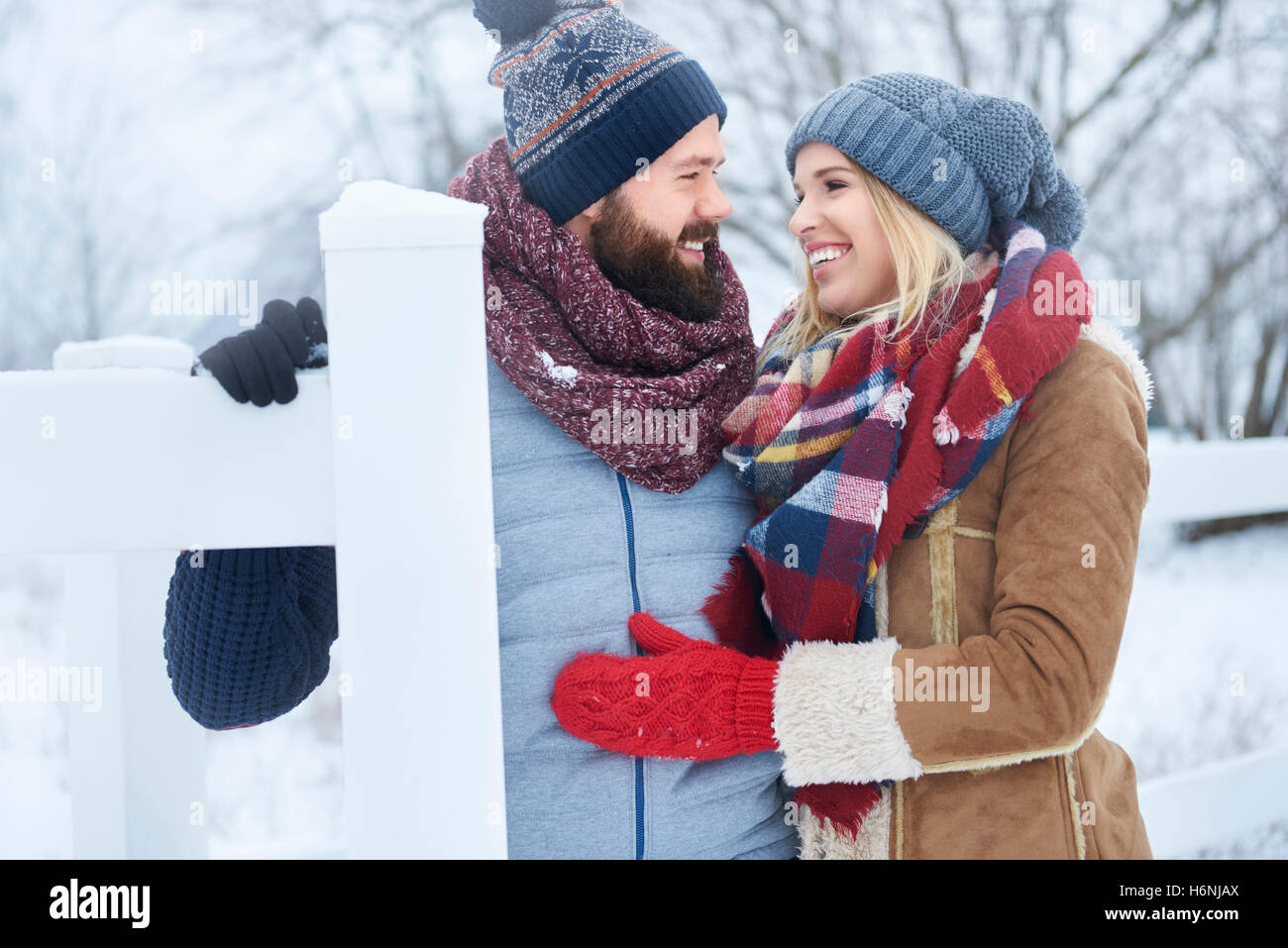 What a beautiful winter day Stock Photo - Alamy