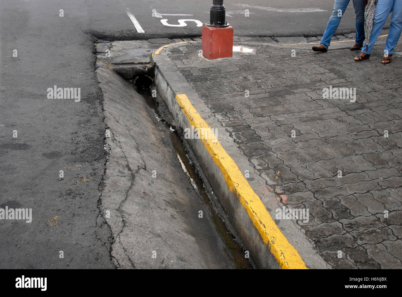 Roadside gutter hi-res stock photography and images - Alamy