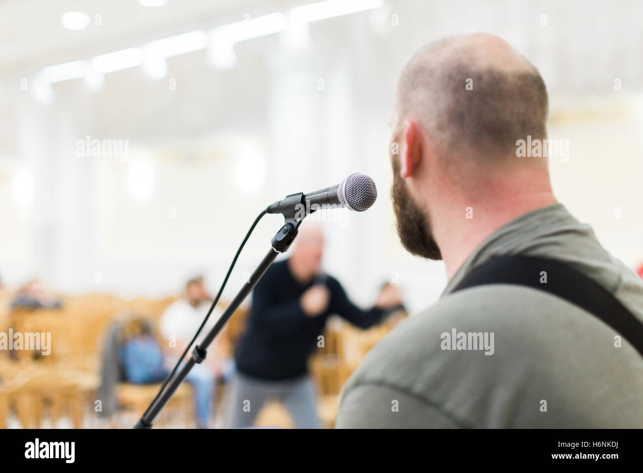 Rock star playing concert hi-res stock photography and images - Alamy