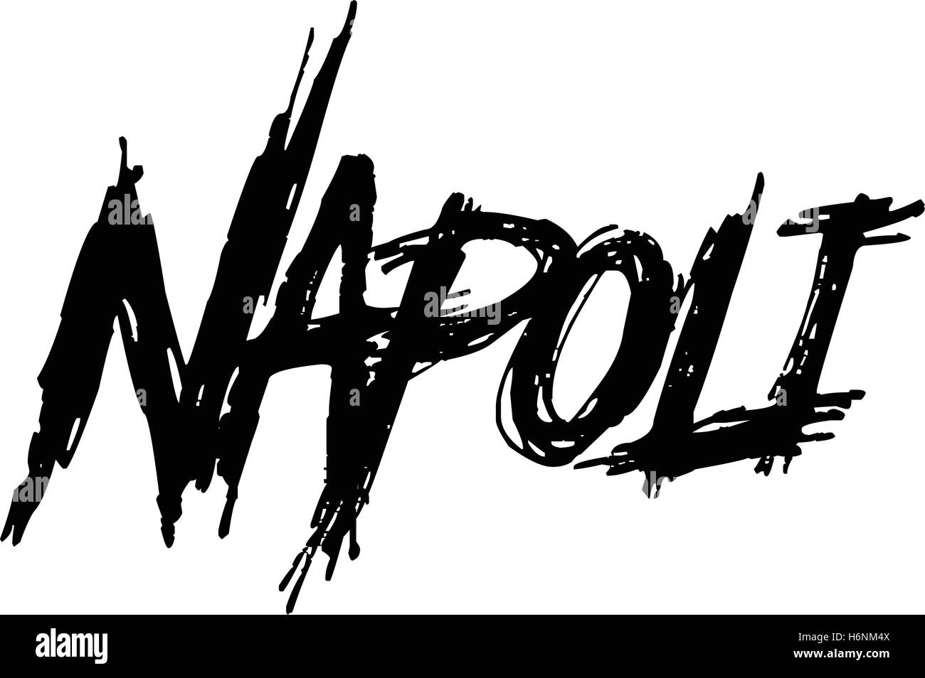 Naples text illustration Stock Vector Image & Art - Alamy