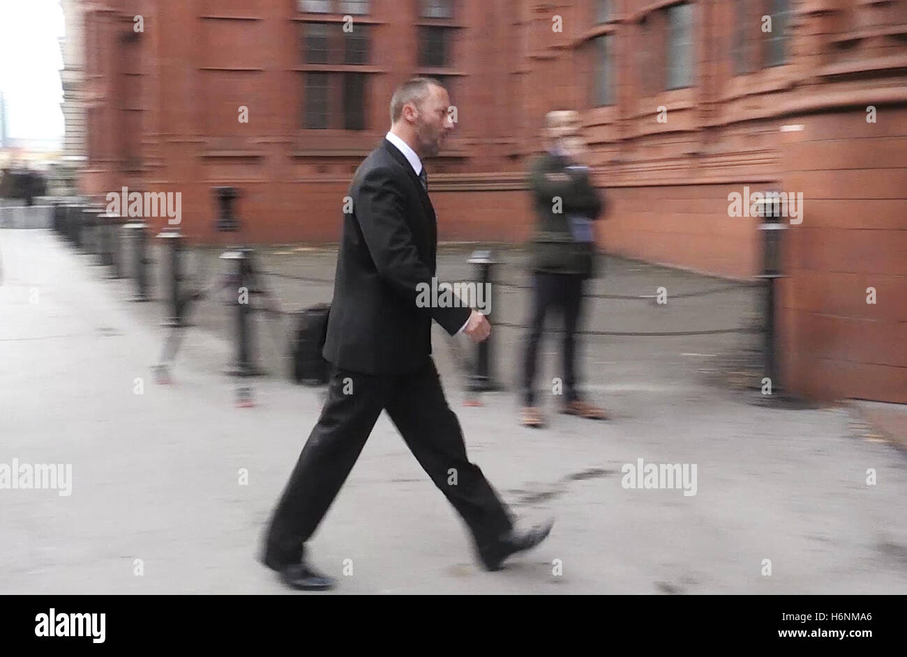 Video still taken from PA Video of West Midlands Police officer Paul ...