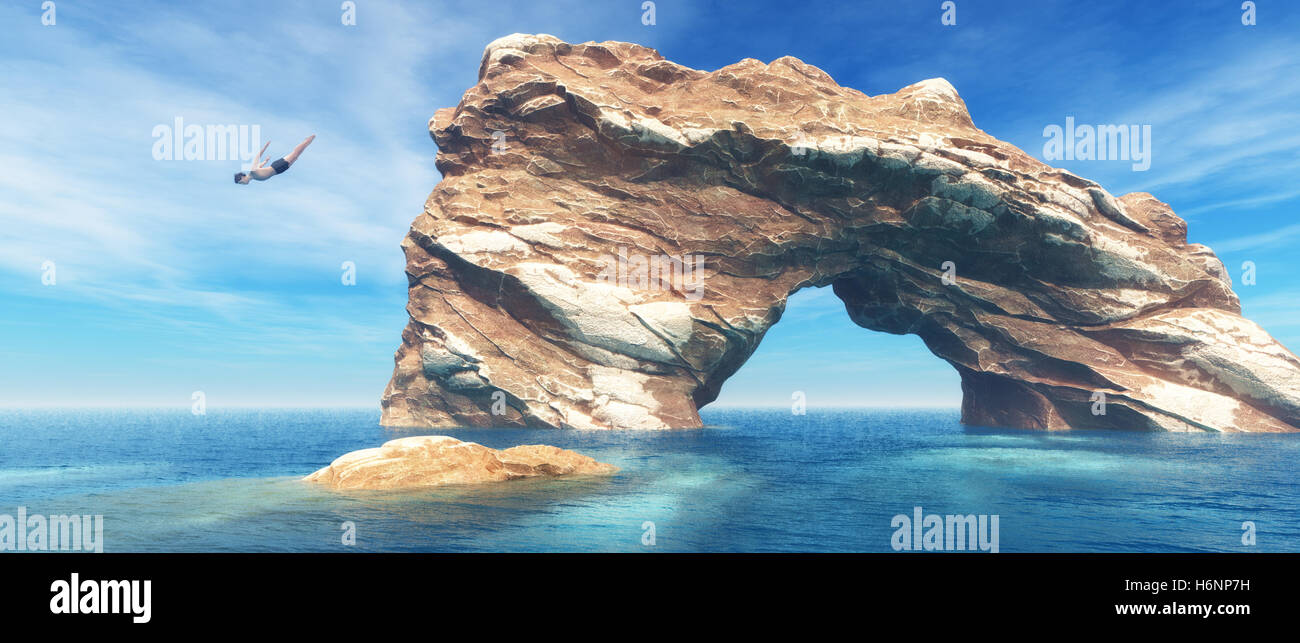 Falling cliff boy hi-res stock photography and images - Alamy