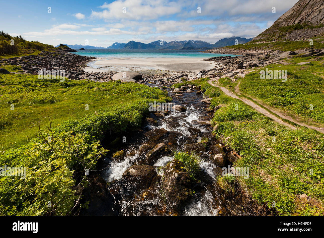 Rorvikstranda beach hi-res stock photography and images - Alamy