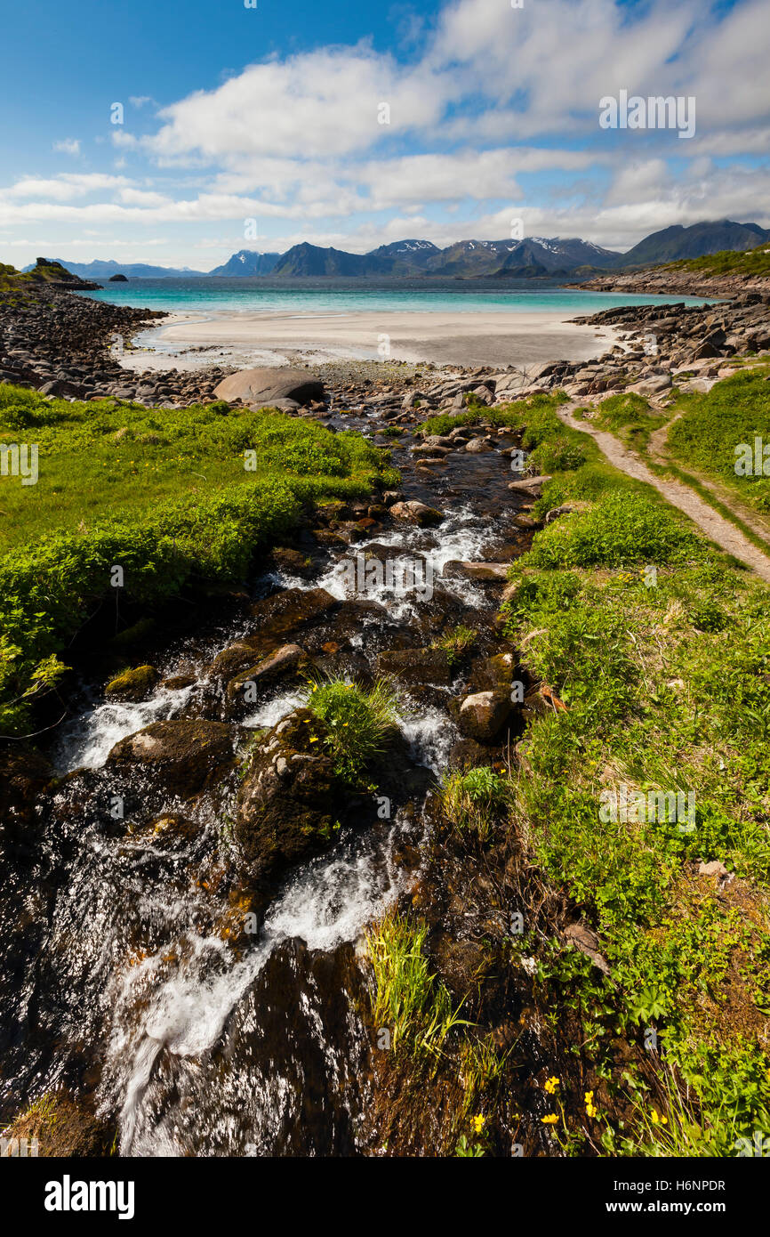 Rorvikstranda beach hi-res stock photography and images - Alamy
