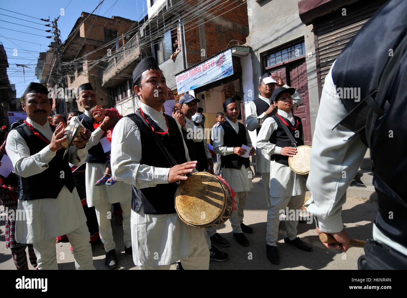 Newari instruments hi-res stock photography and images - Alamy