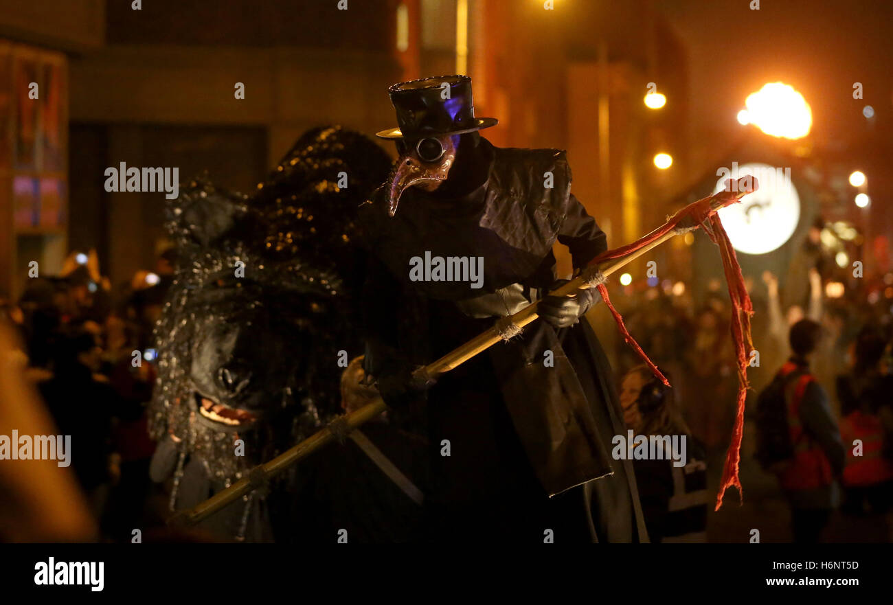 Macnas parade hi-res stock photography and images - Alamy