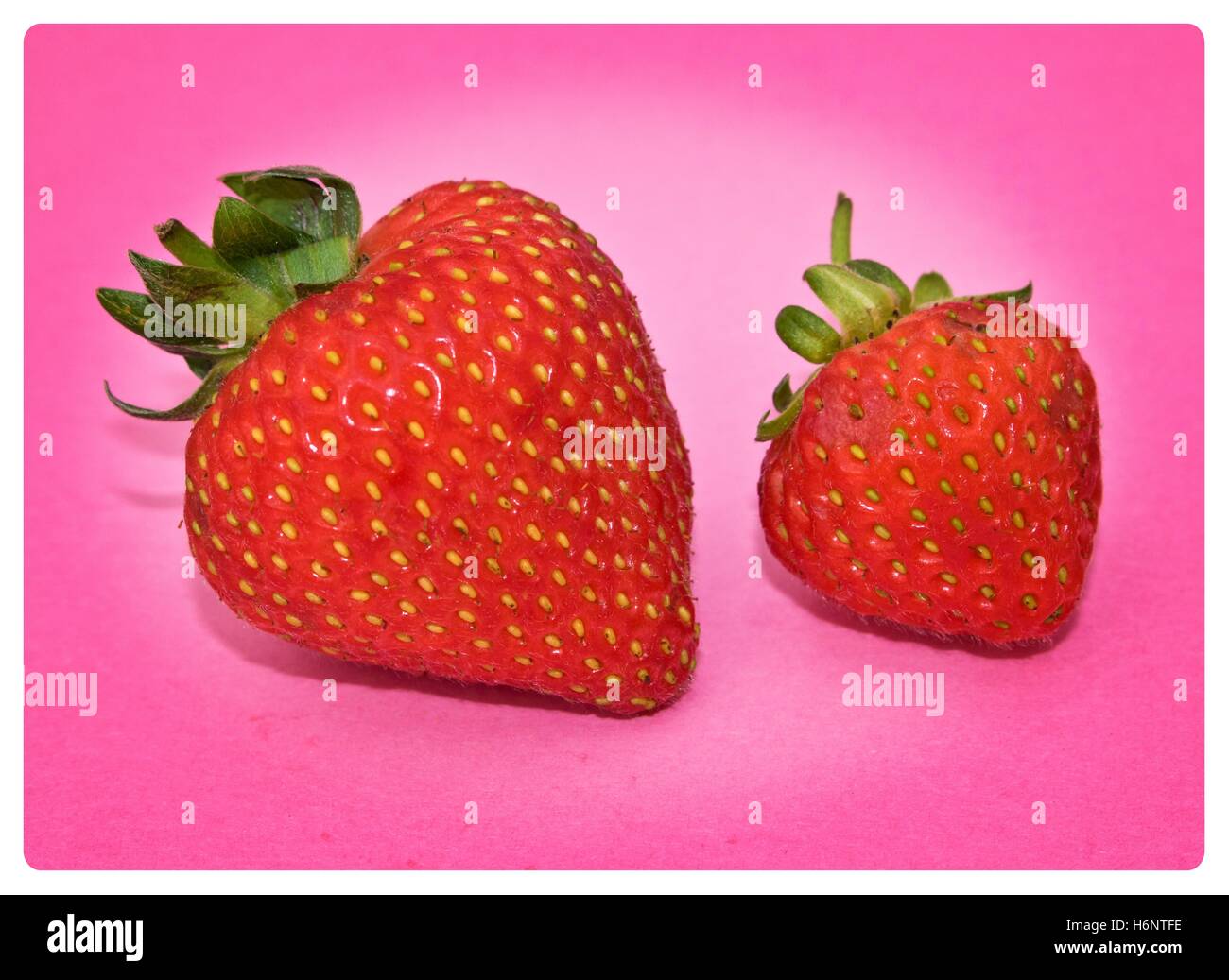 Group Cluster of Strawberries Stock Photo - Alamy