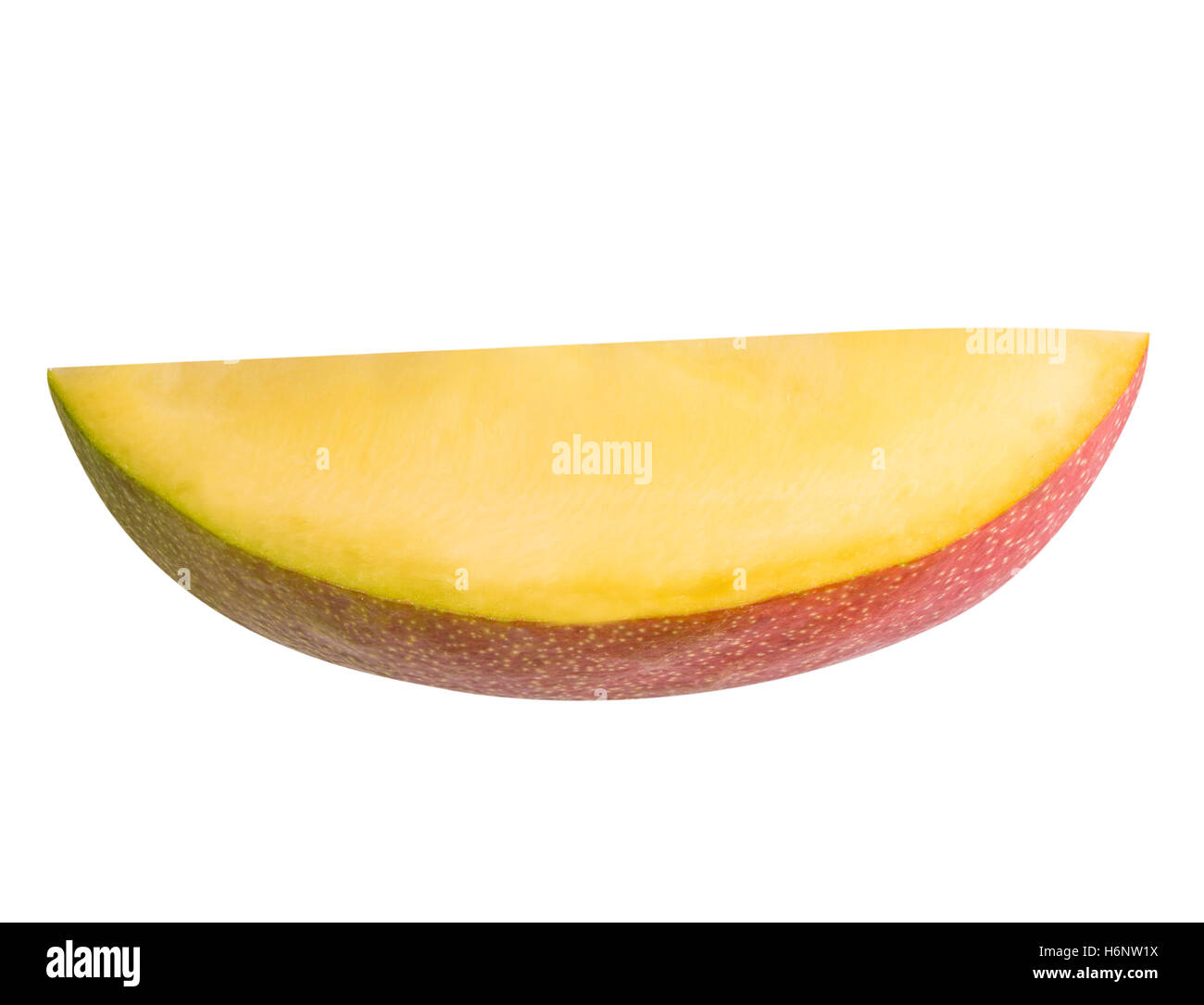Sliced mango isolated on white background with clipping path Stock ...